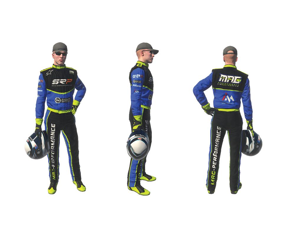 Driver Suit MAG by Augusto Cacciami - Trading Paints