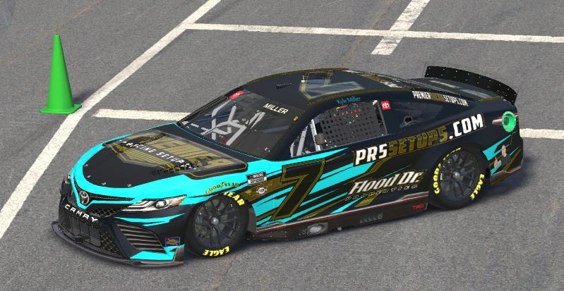 Kyle Miller 2023S1 PRS car by Kyle Francis Lee Miller - Trading Paints