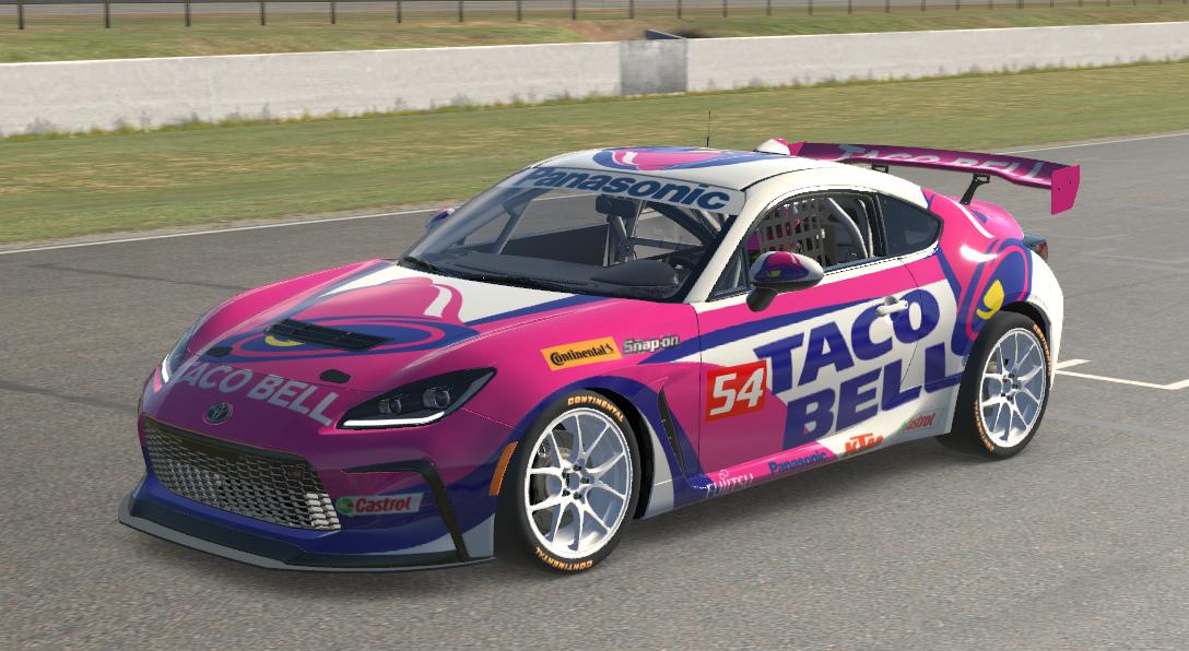 Taco Bell GR86 by Stuart Crawford - Trading Paints