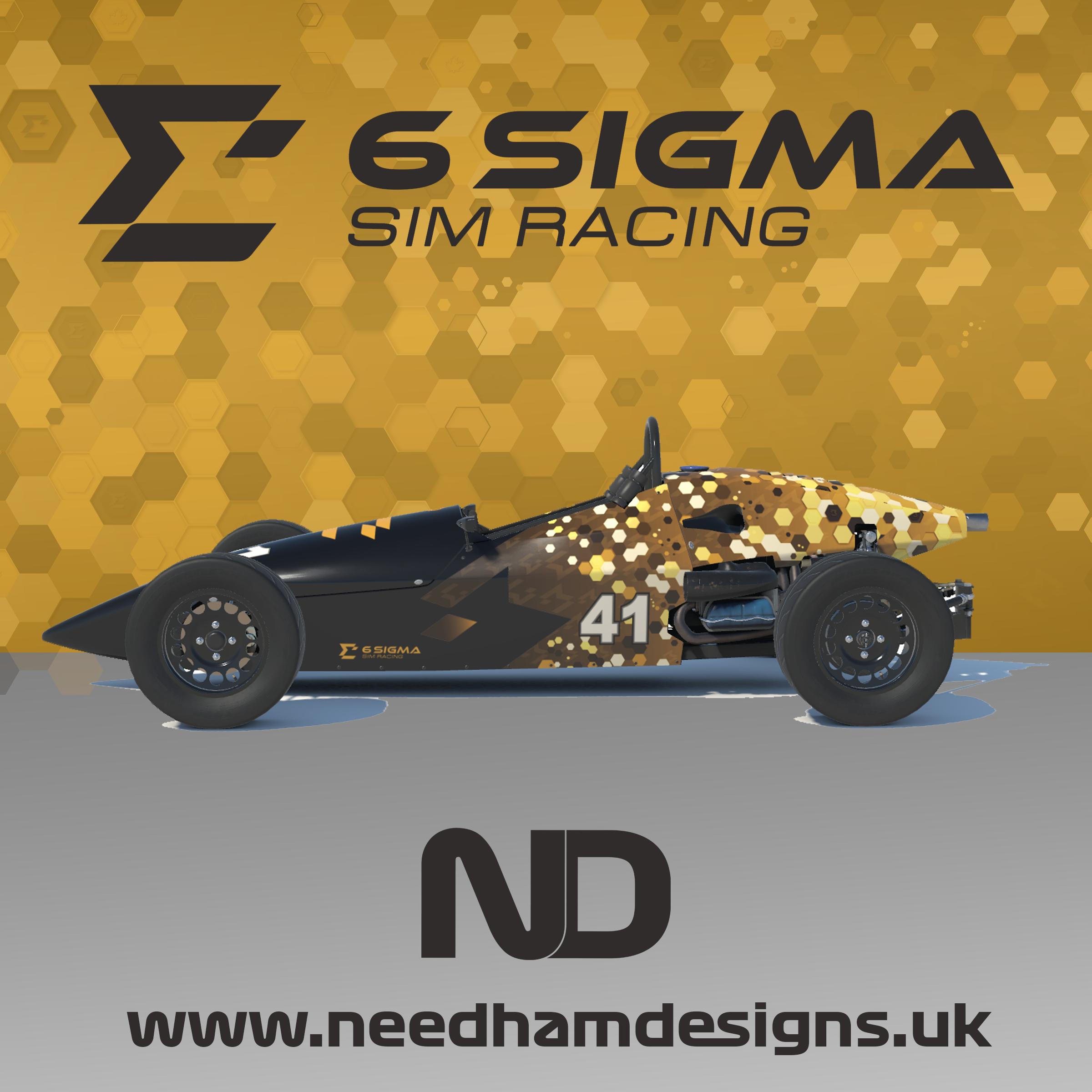 6Sigma Formula Vee by Chris N. - Trading Paints