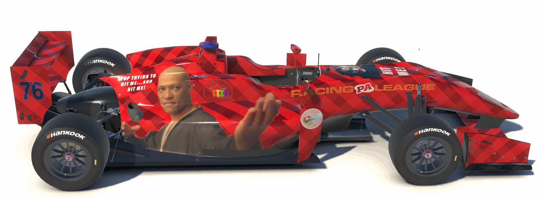 F3 Target Paint for Draw4Charity WorldBuilders race 2023 by Scott Lear ...