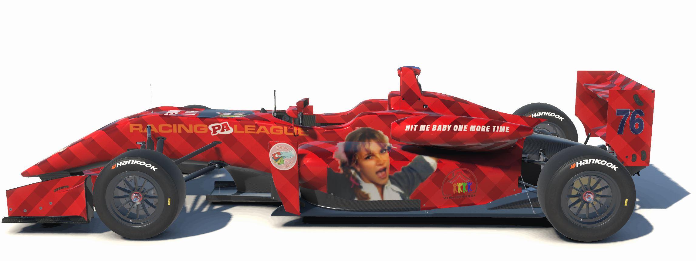 F3 Target Paint for Draw4Charity WorldBuilders race 2023 by Scott Lear ...