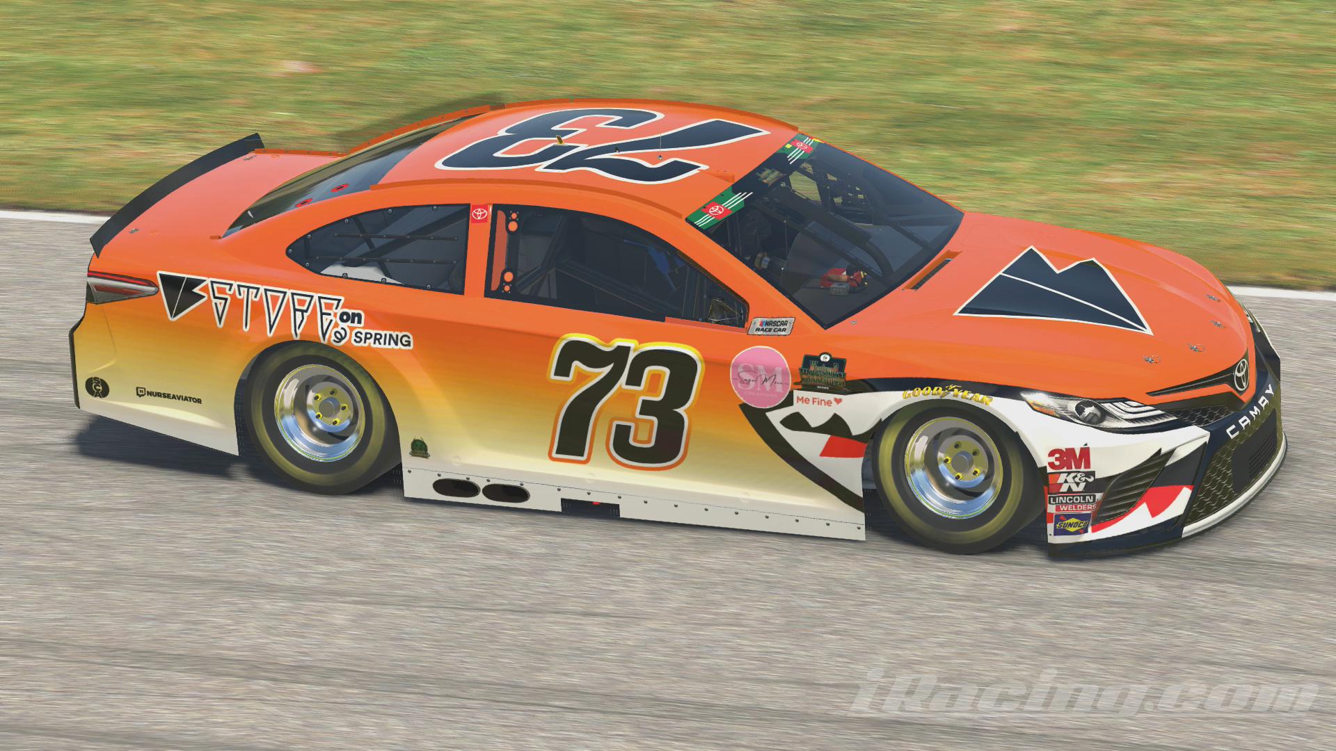 2023A Kynan Jones Camry (Bristol Dirt) by Vic Bloom - Trading Paints