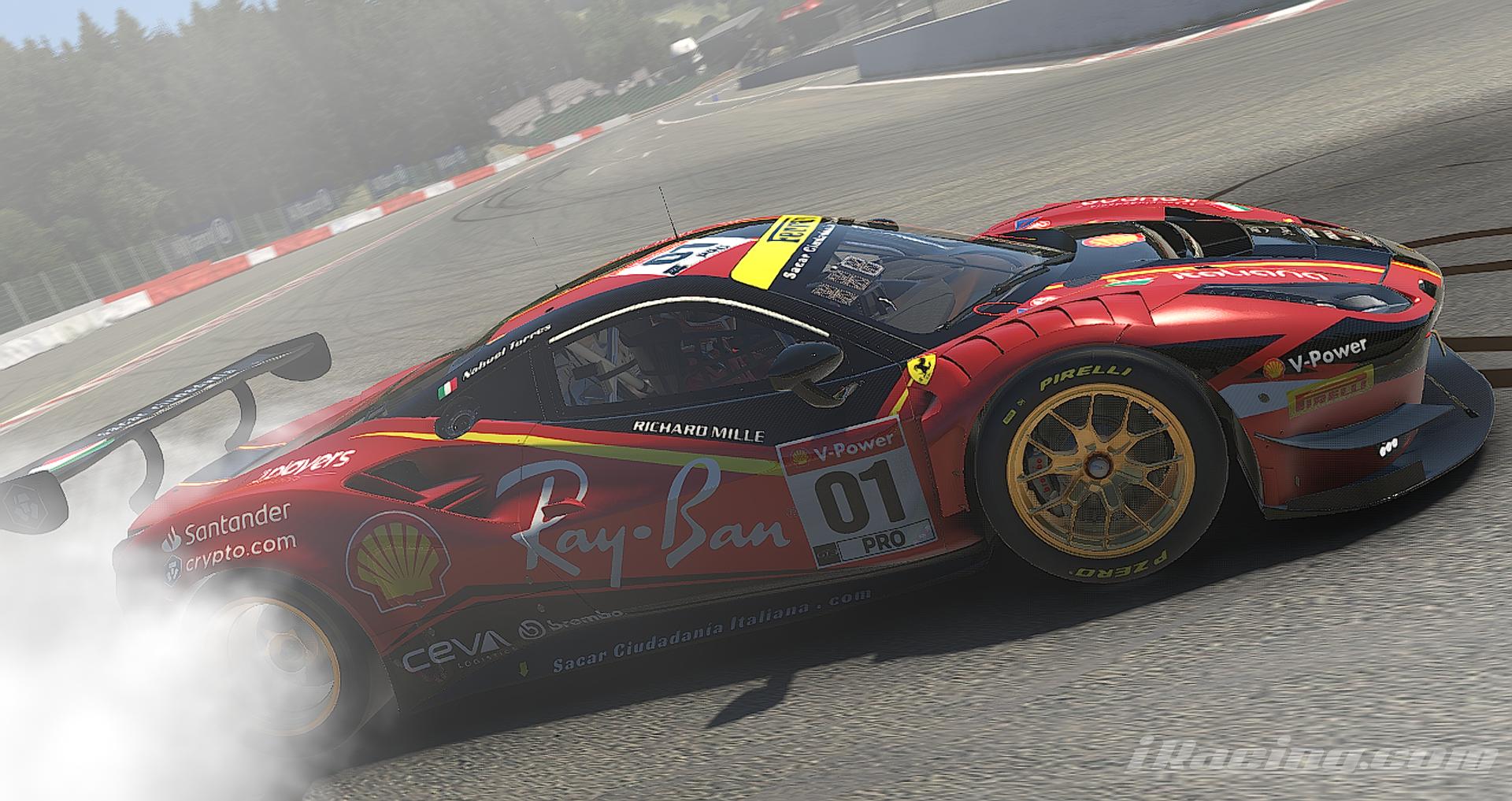 Ferrari Gt3 based on Leclerc and Sainz 2023 Livery by Nahuel Torres7 ...