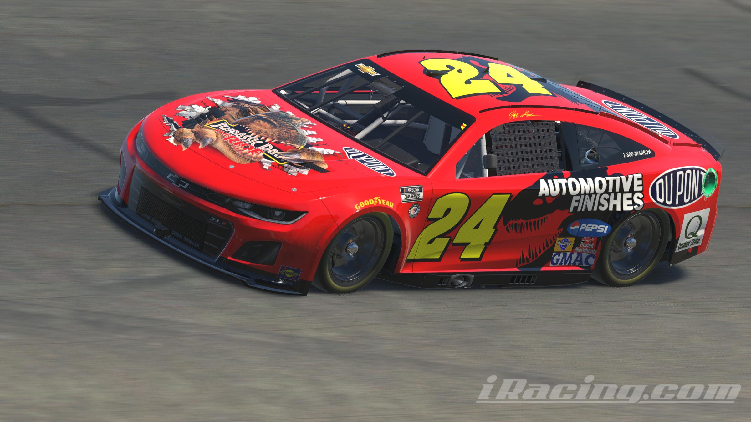Jeff Gordon 1997 Dupont/ Jurassic Park T. Rex Chevy (No #) by Gary ...