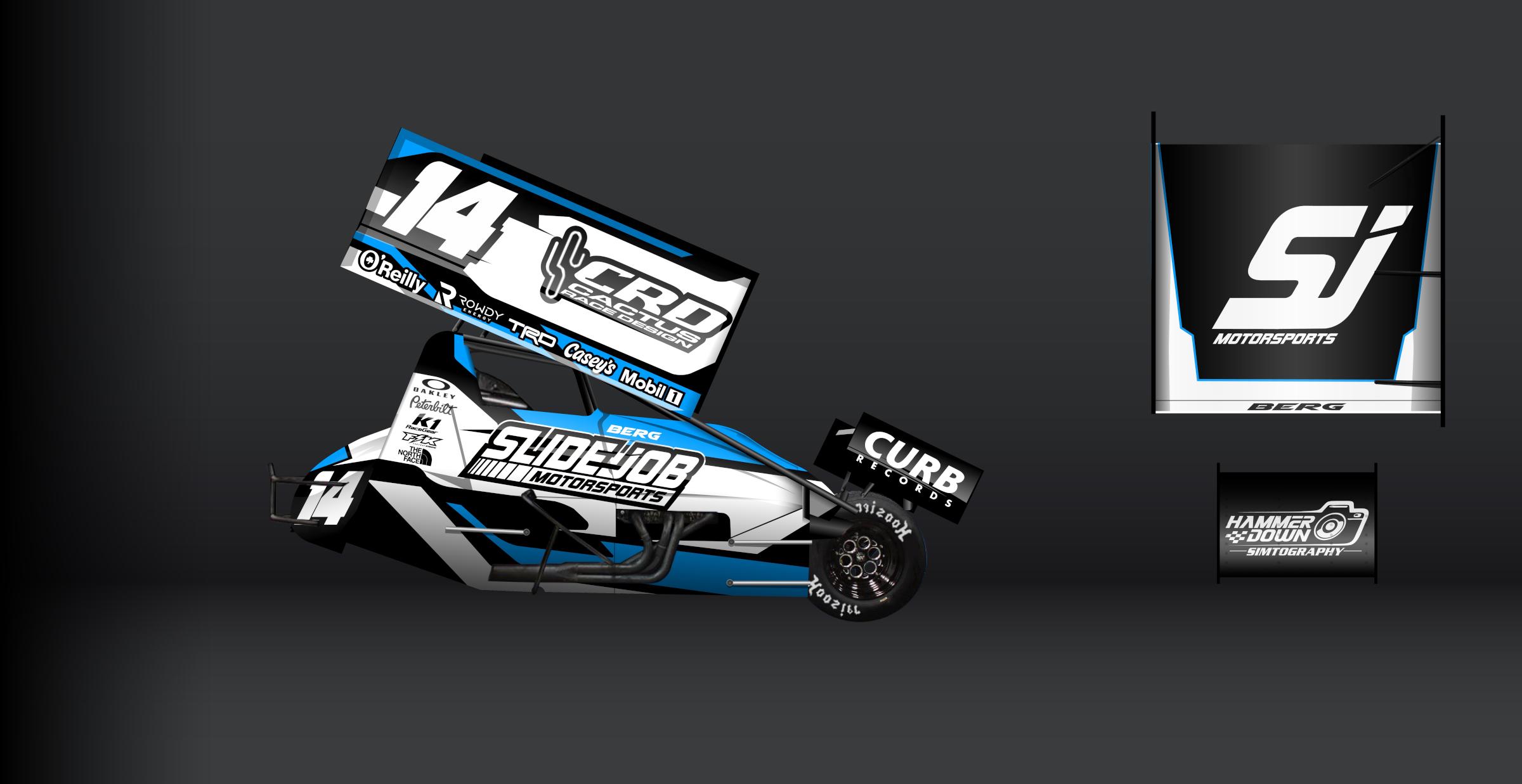 2023 Dylan Berg SJ Motorsports Sprint Car V2 by Koleton Anderson ...