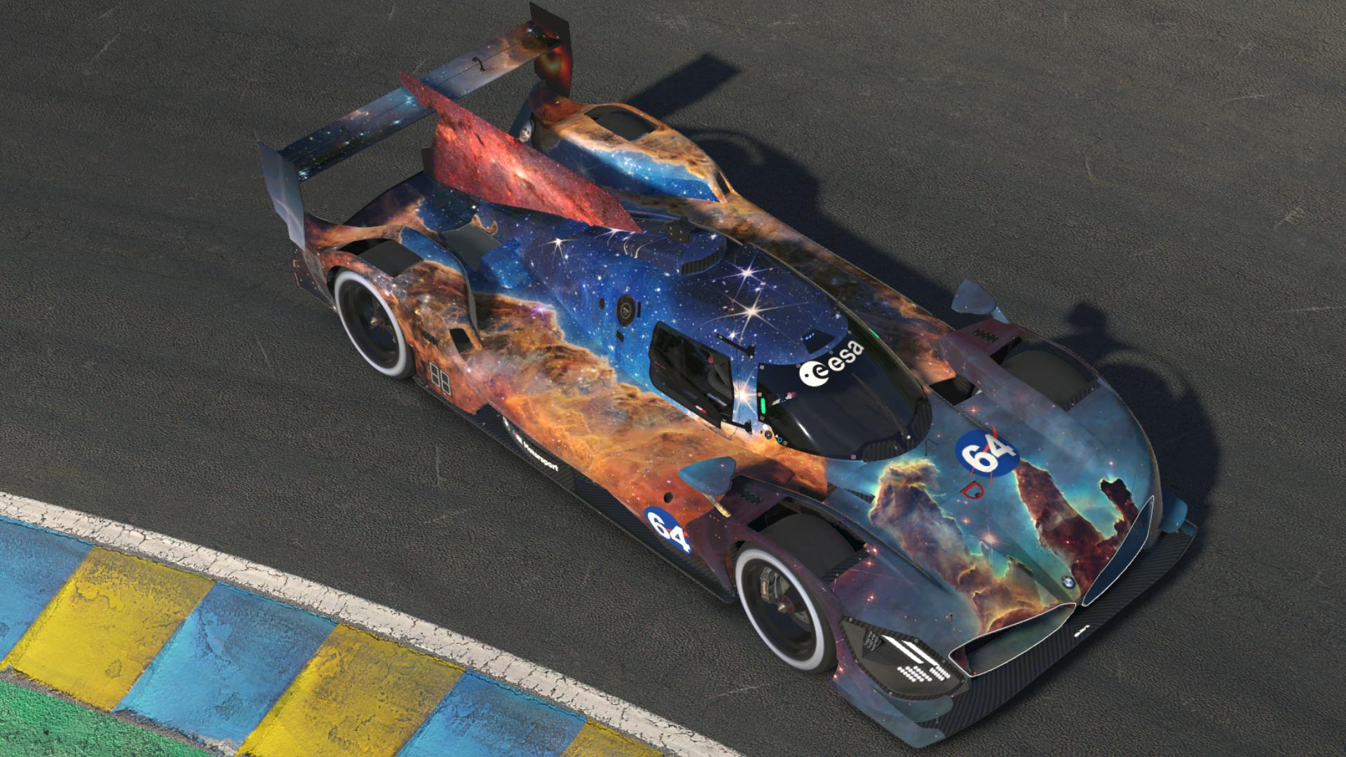 Space BMW M Hybrid V8 LMDh by Jasper De Jong - Trading Paints