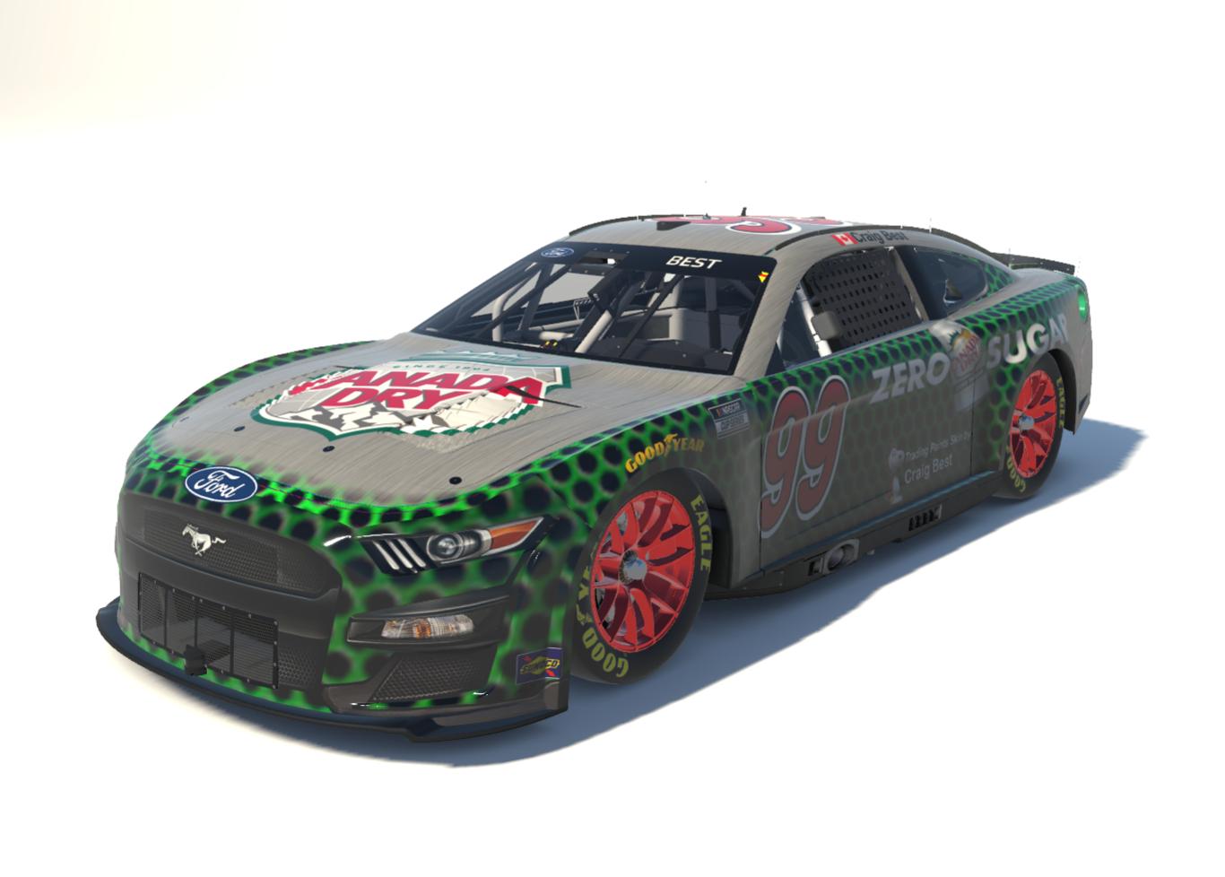 Ford Mustang Nextgen Canada Dry by Craig Best - Trading Paints