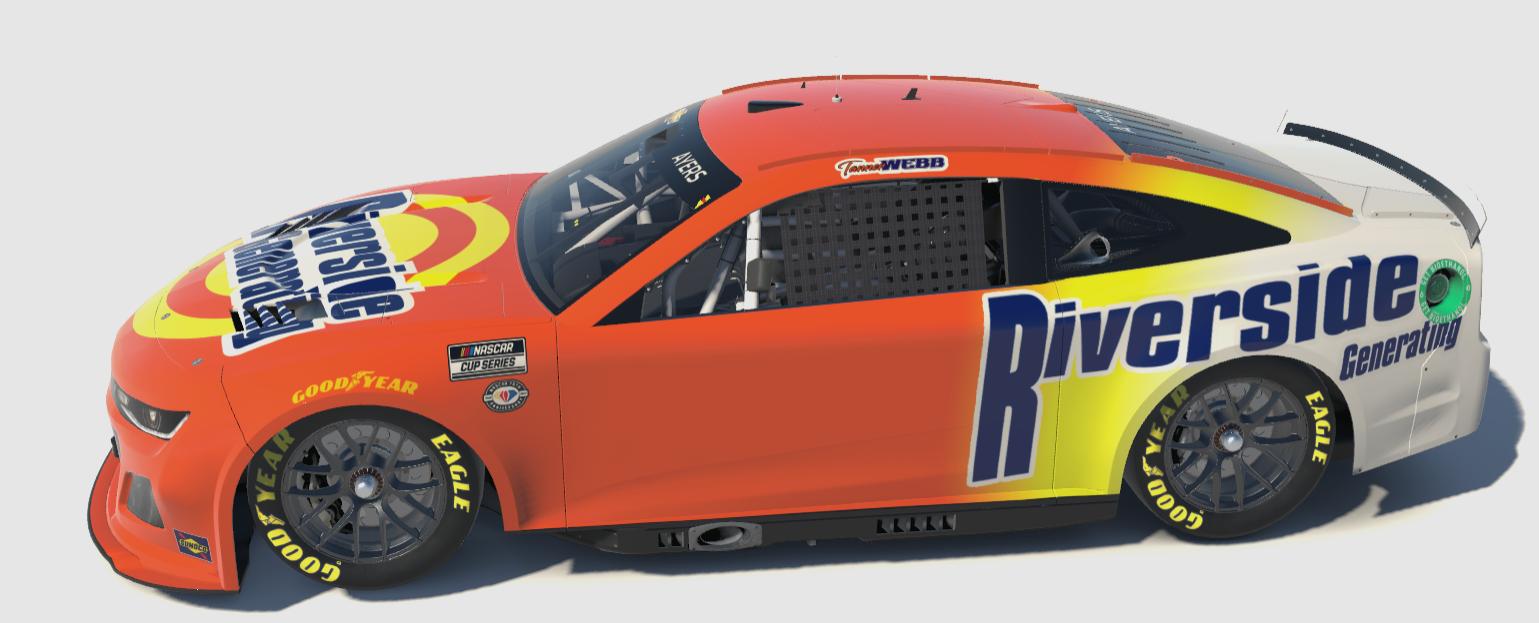 Tanner Webb Riverside Generating Tide Throwback NexGen Camaro by Steven ...