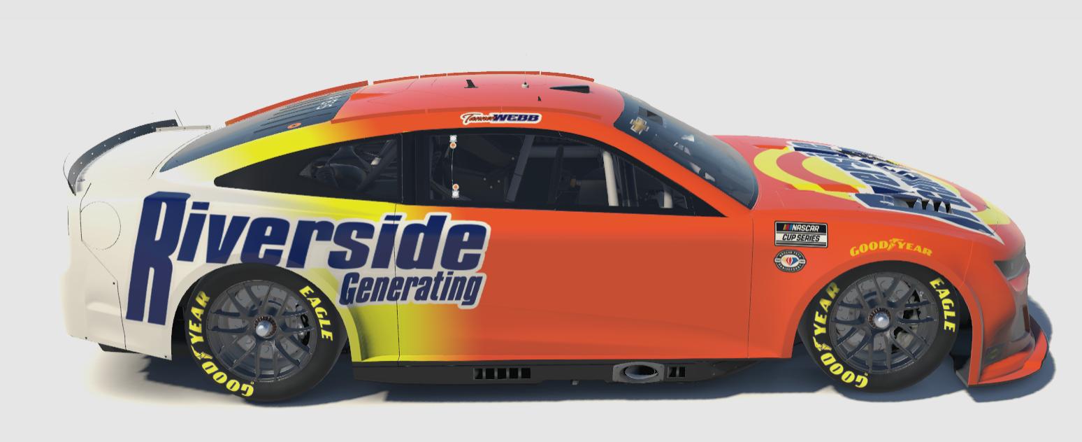 Tanner Webb Riverside Generating Tide Throwback NexGen Camaro by Steven ...