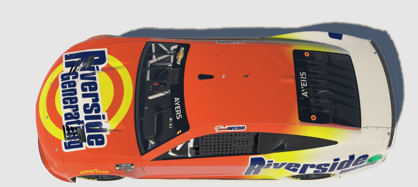 Tanner Webb Riverside Generating Tide Throwback NexGen Camaro by Steven ...