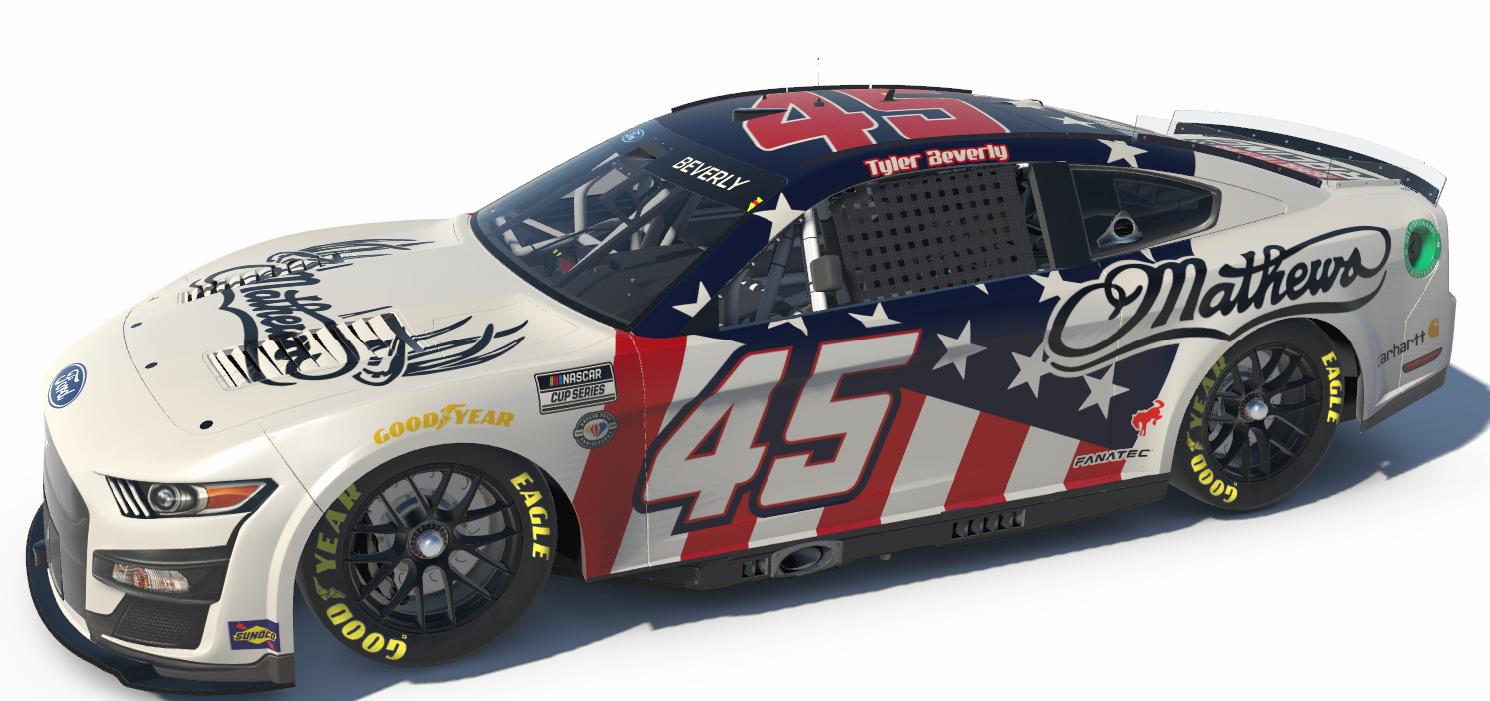 Tyler #45 Mathews by Mark B. - Trading Paints