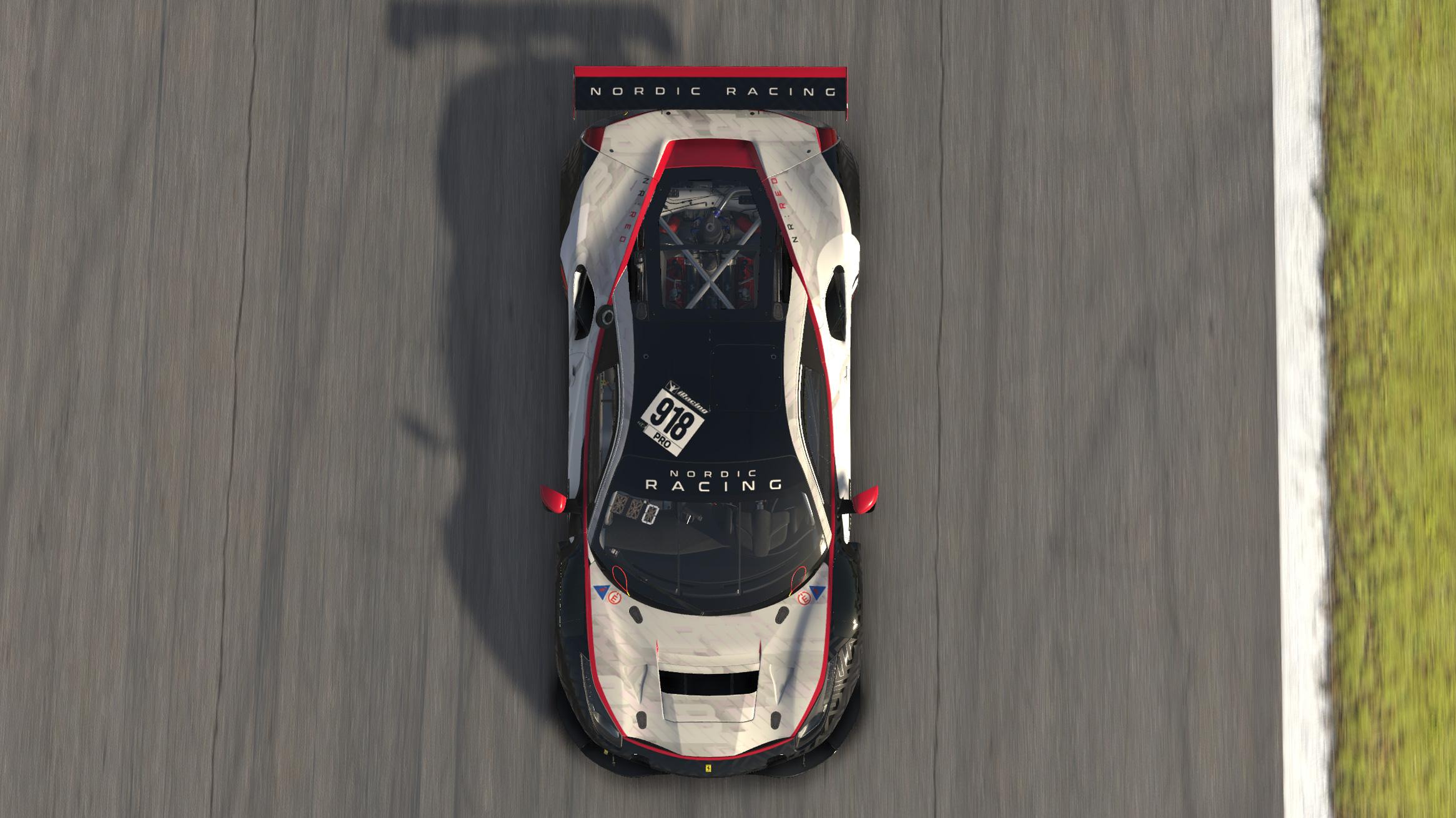 NR02: RED (488GT3evo) by Mikkel G. - Trading Paints
