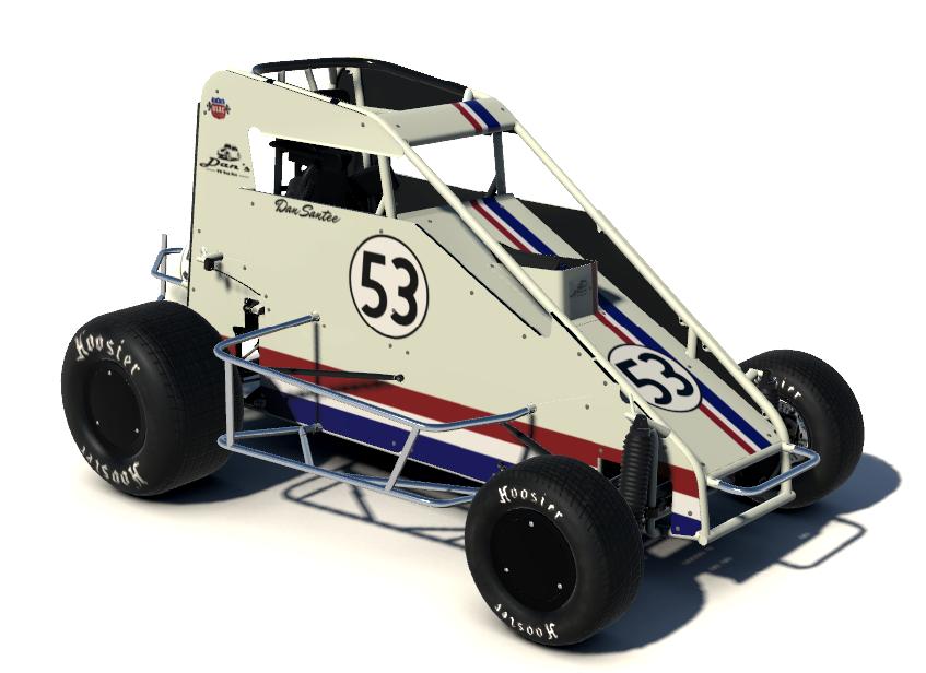 Dan Santee #53 - ARCA Menards Chevrolet Impala - Dans VW Bug Hut by ...