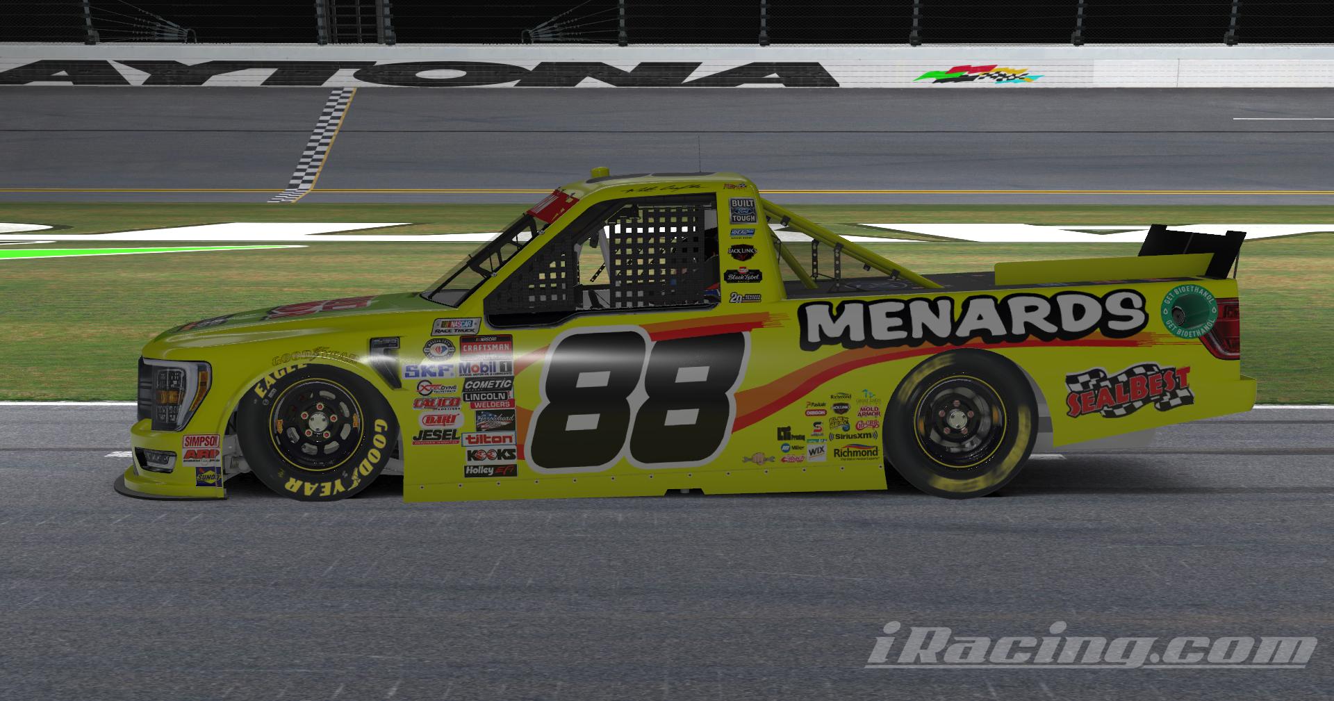 #88 Matt Crafton 2023 Mold Armor by Martin Roberg - Trading Paints