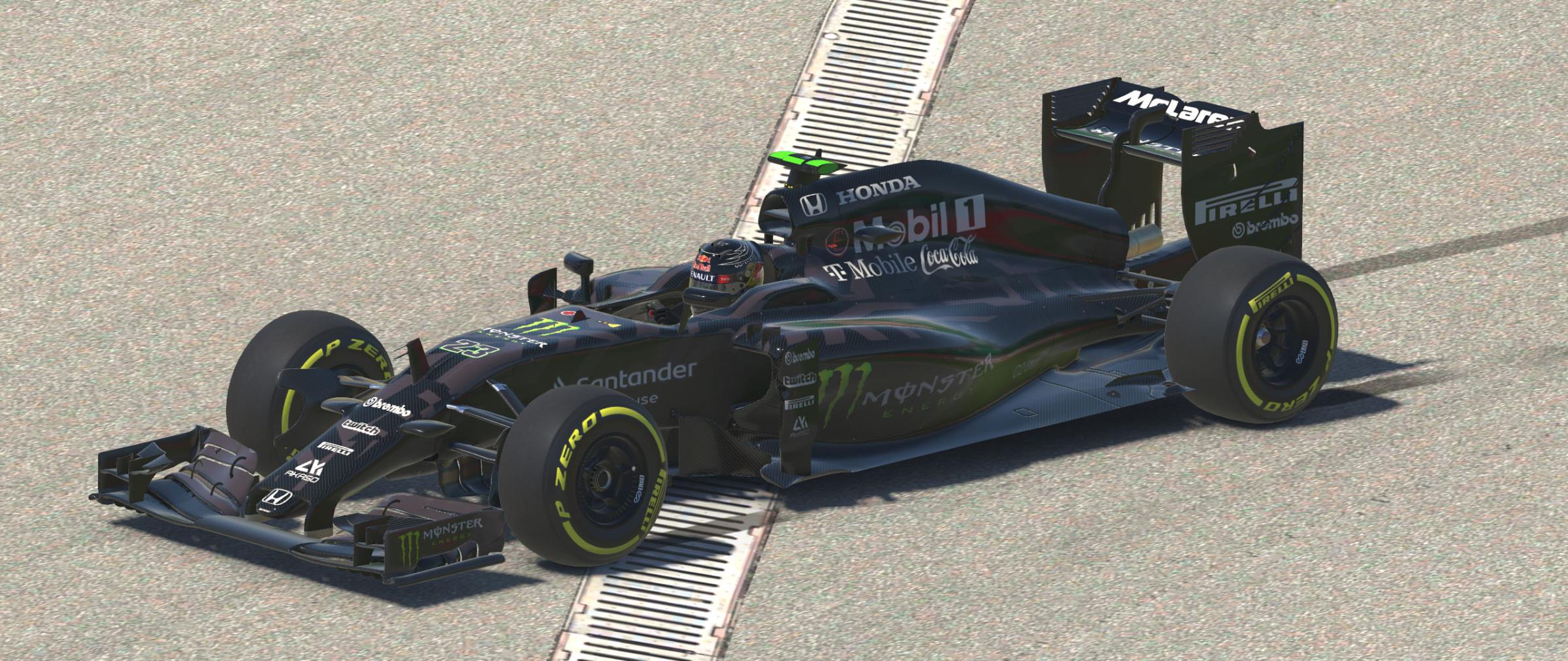 Monster Energy McLaren F1 by Shawn Pierce2 - Trading Paints