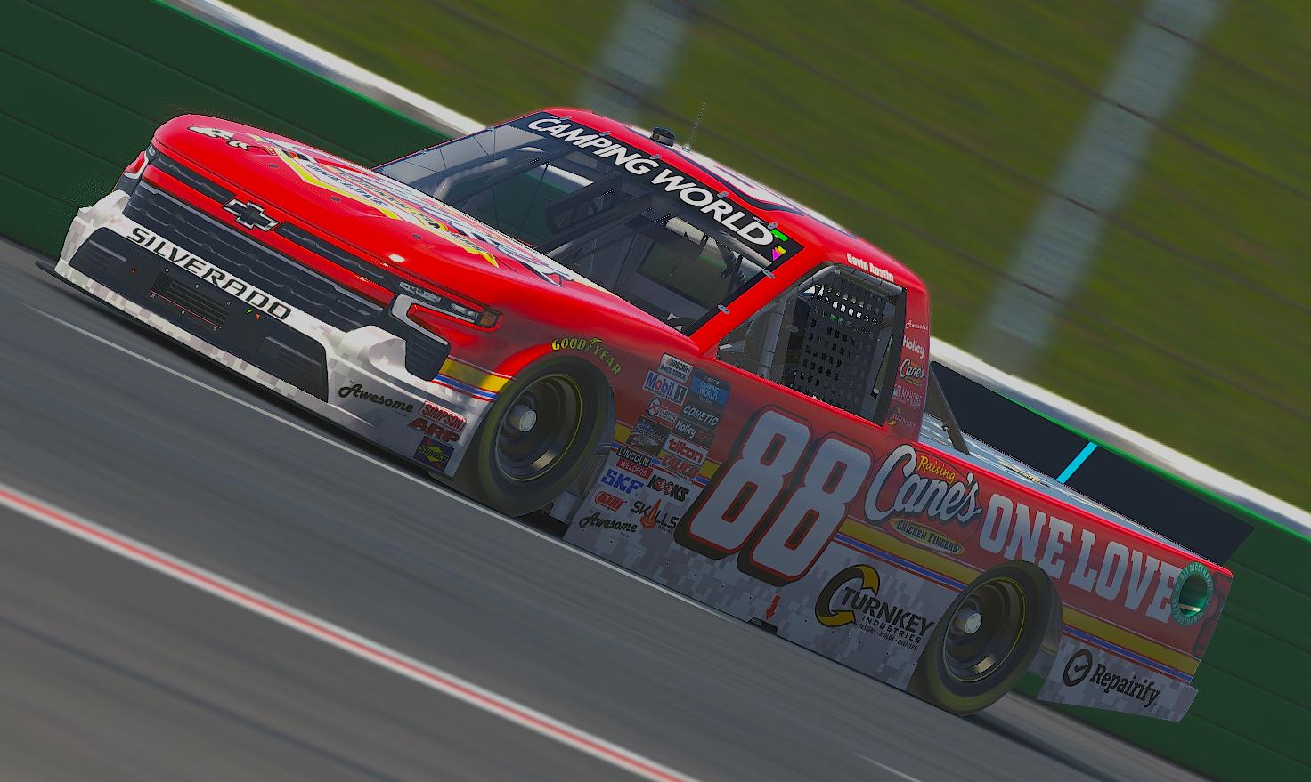 Gavin Austin 88 Raising Canes 2023 by Gavin Austin - Trading Paints