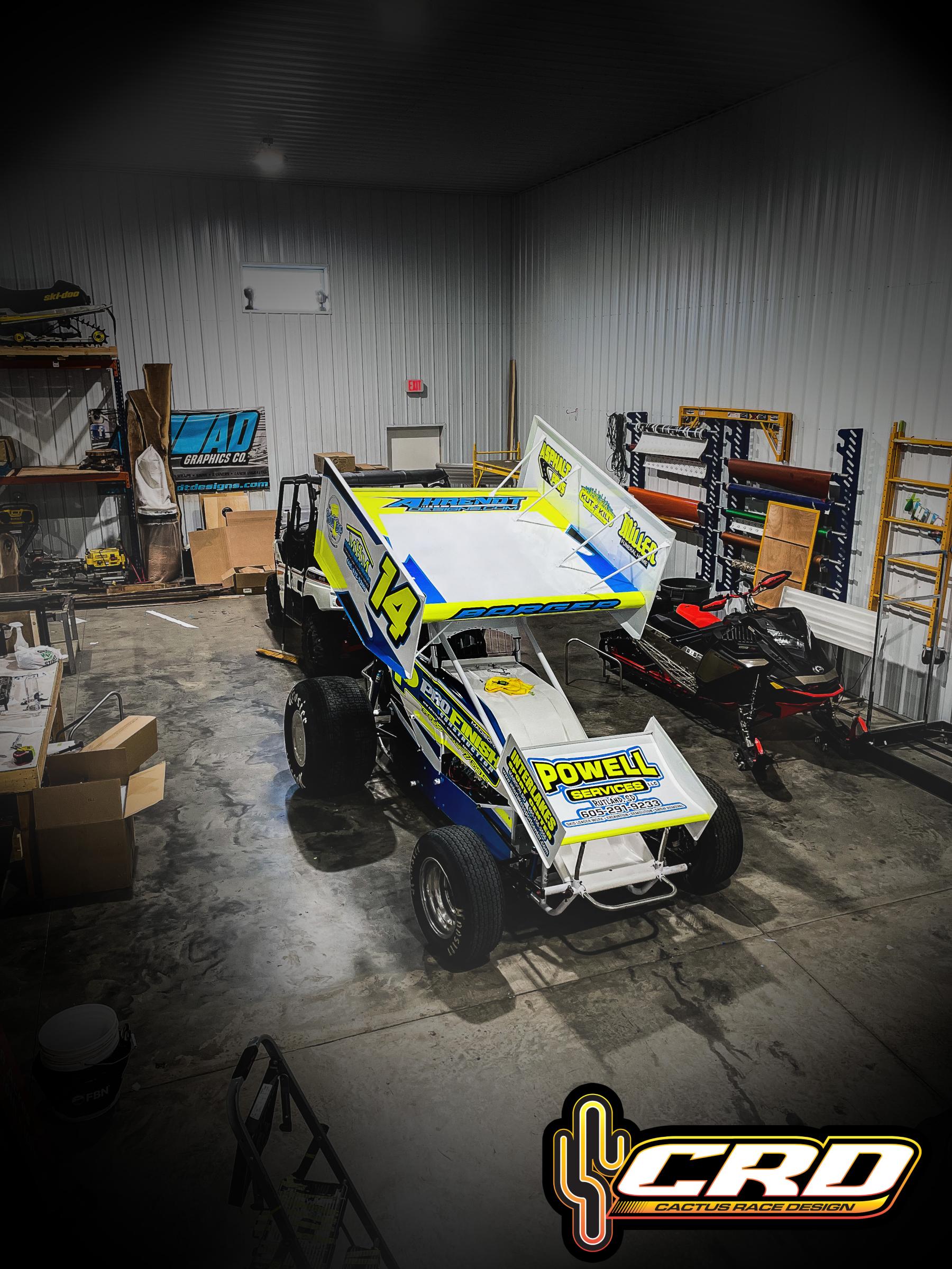 2023 Nick Barger IRL 305 Sprint Car by Koleton Anderson - Trading Paints