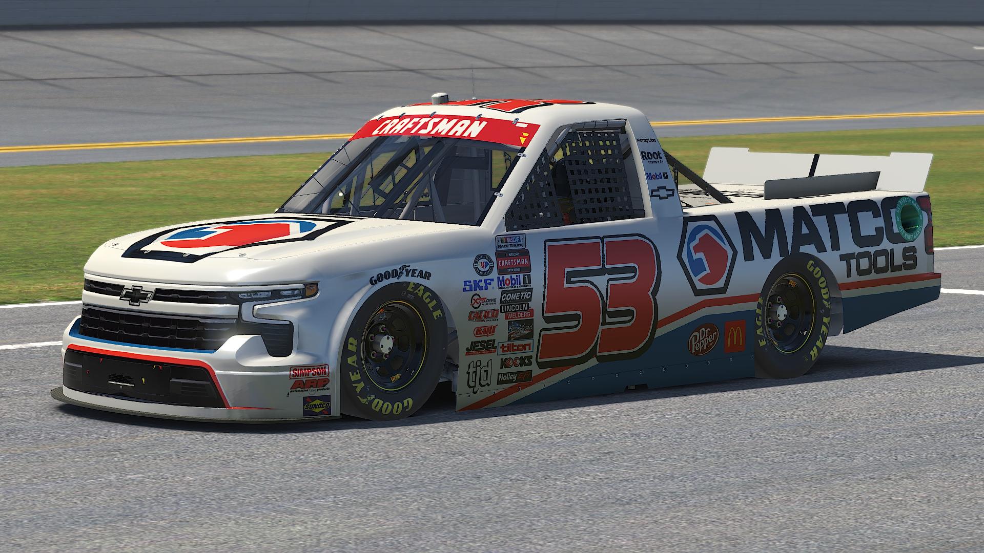 2023 Matco Tools Chevy Silverado - No Number by Jarred Moser - Trading ...