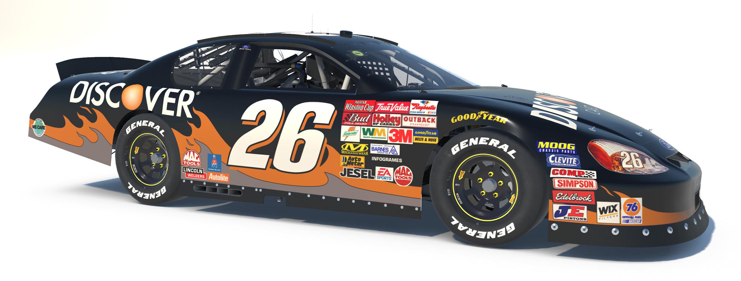 2002 Todd Bodine Discover Card Ford Taurus by Michael DiPasquale ...