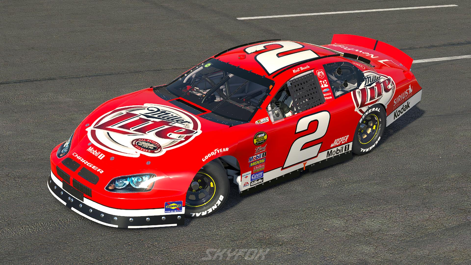 2007 Kurt Busch #2 Miller Lite Bud Vs. Miller bet by Skyler Fox4 ...