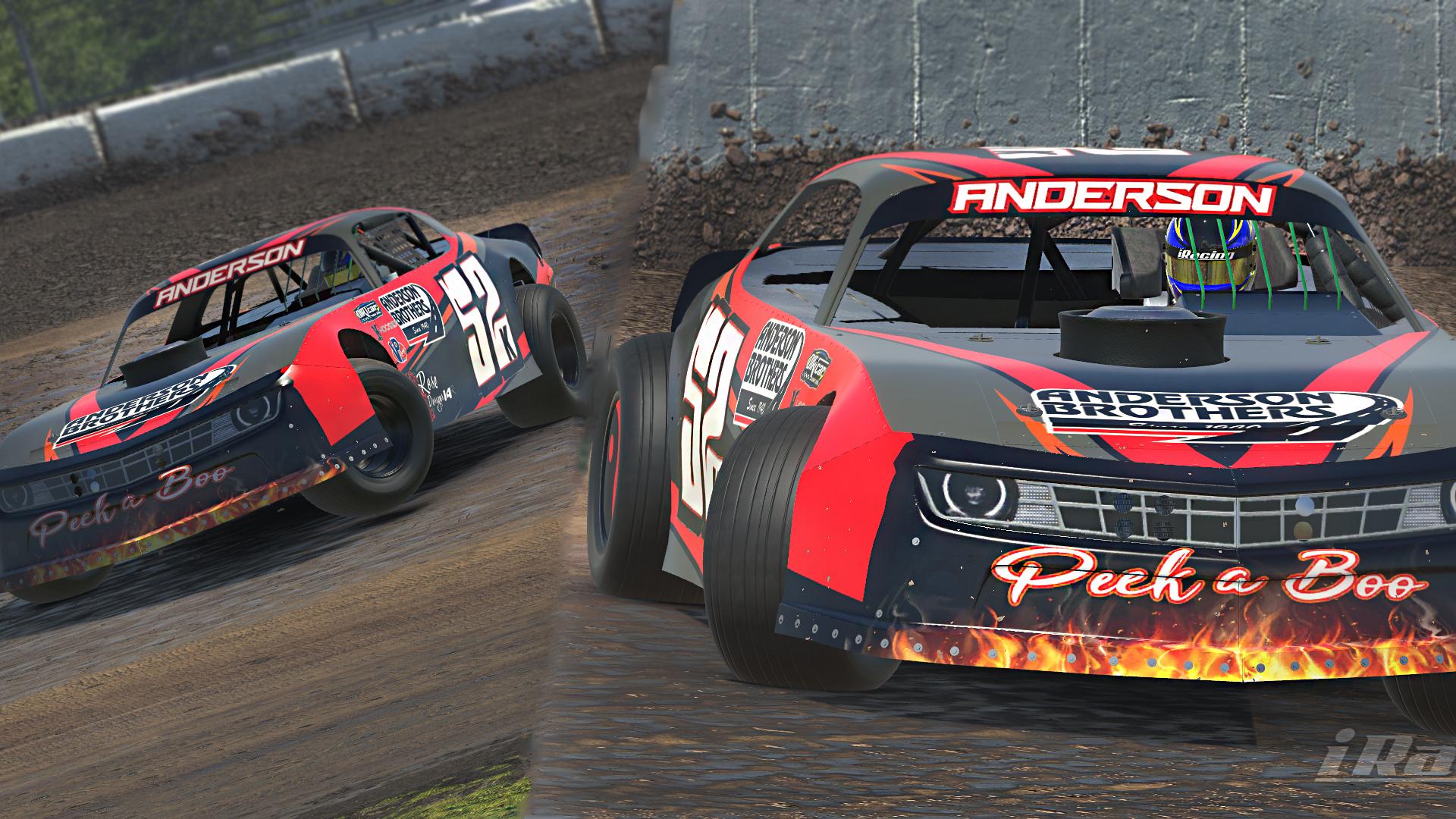 kory andersons 2023s1 dirt street stock wrap with cancer logo by Mark R ...