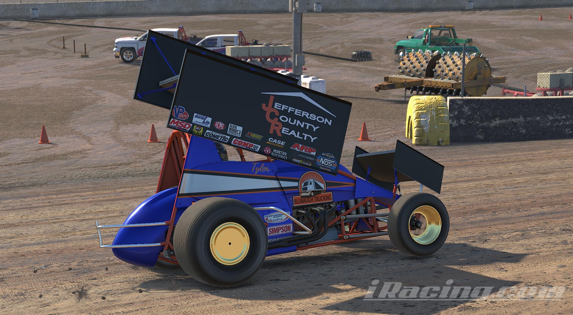 Tyler Robinson No Number Sprint Car by Bryan E. - Trading Paints