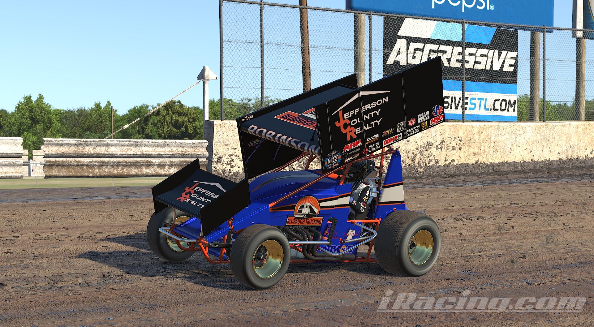 Tyler Robinson No Number Sprint Car by Bryan E. - Trading Paints