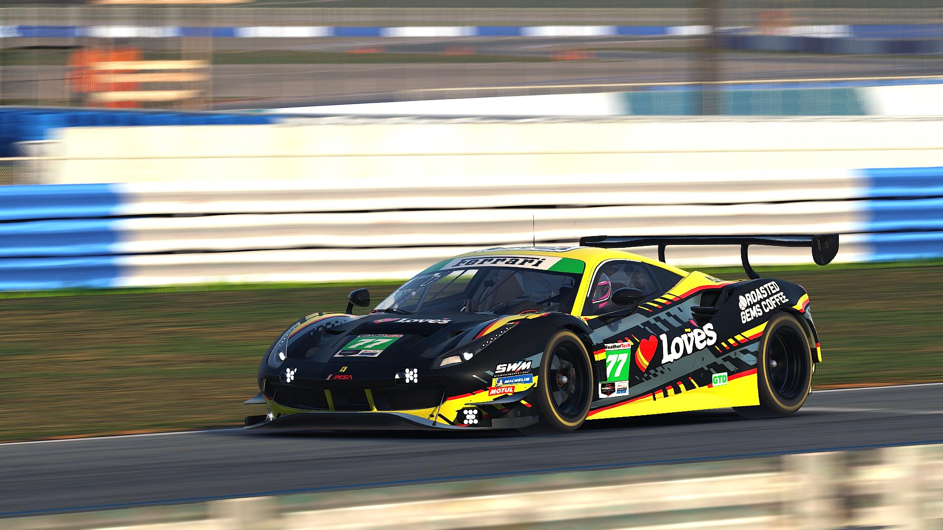 Loves Travel Stops Ferrari Featuring Roasted Gems Coffee Sim-Stamped ...