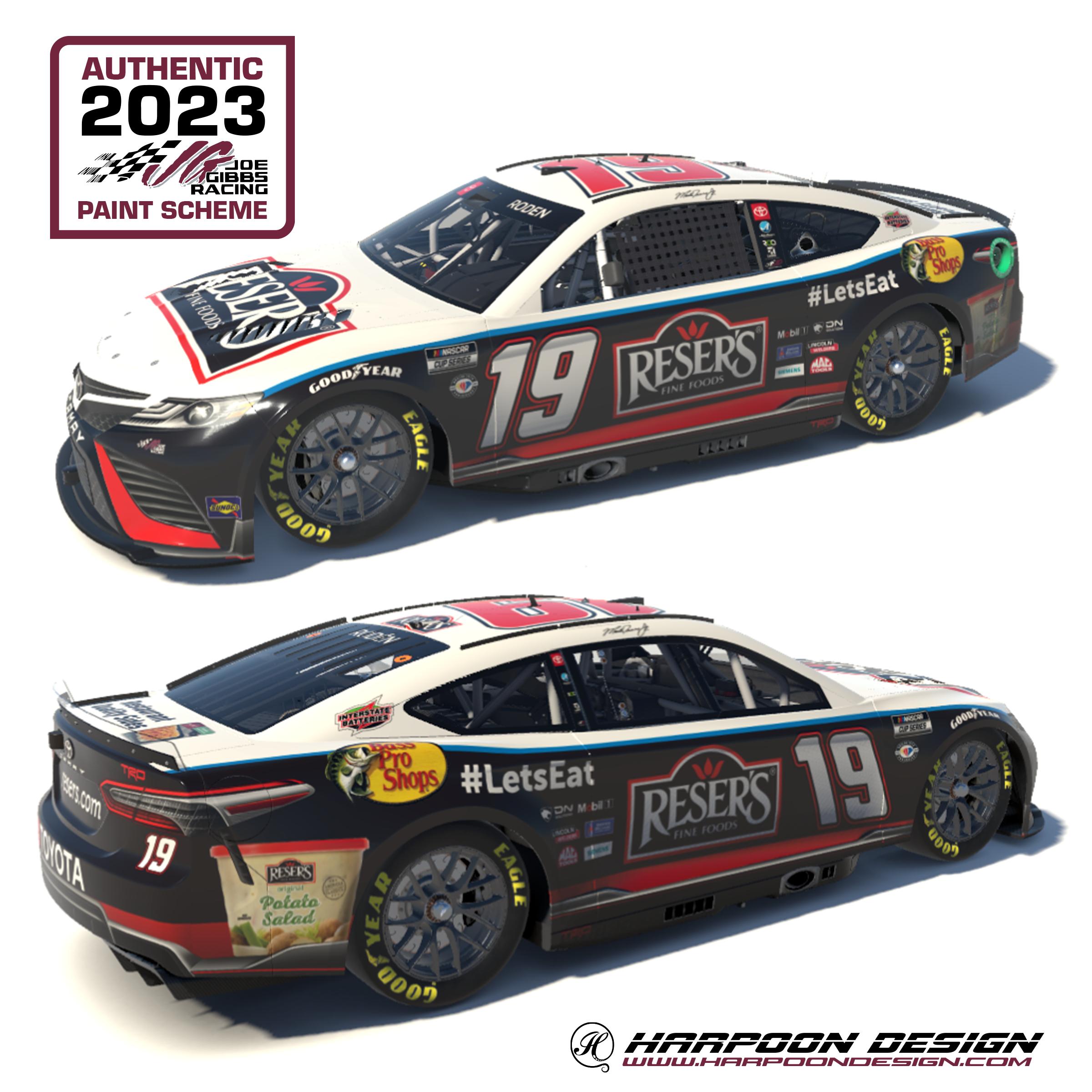 2023 Martin Truex Jr. Reesers Camry by Brantley Roden - Trading Paints