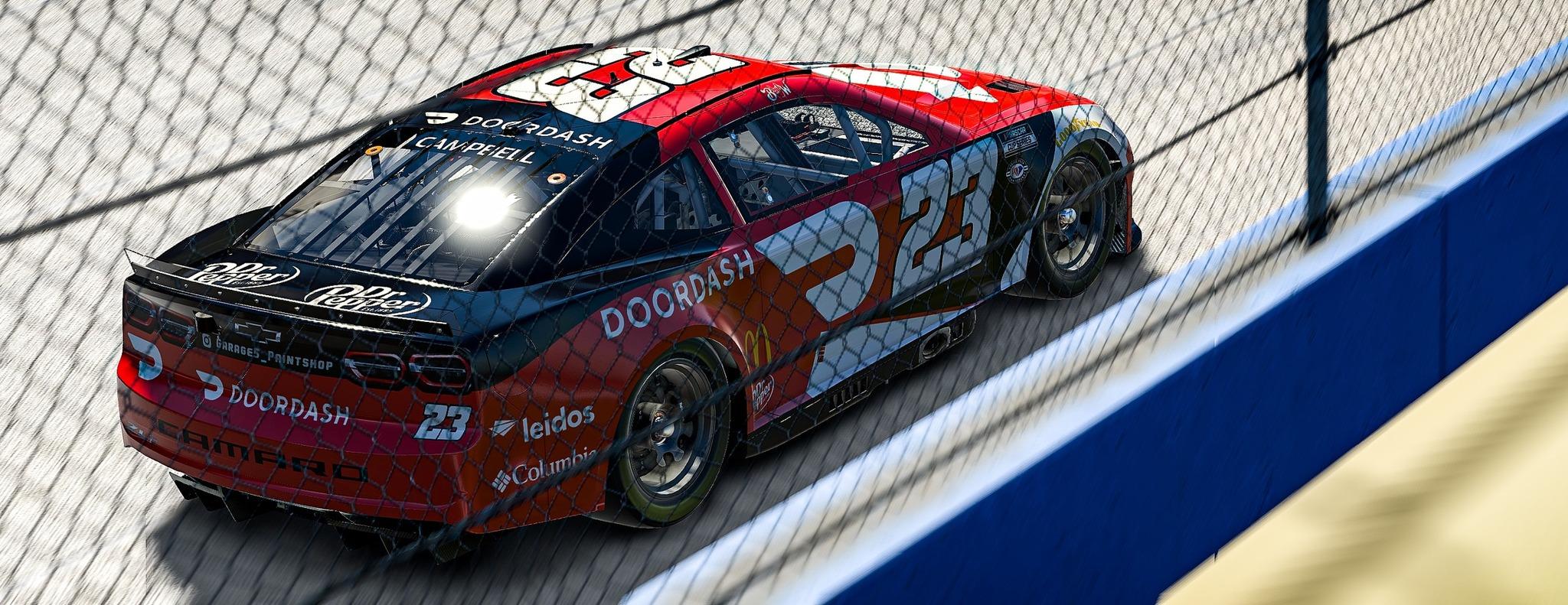 Doordash 23XI - Bubba Wallace Custom #23 by Leonardo F Goncalves ...