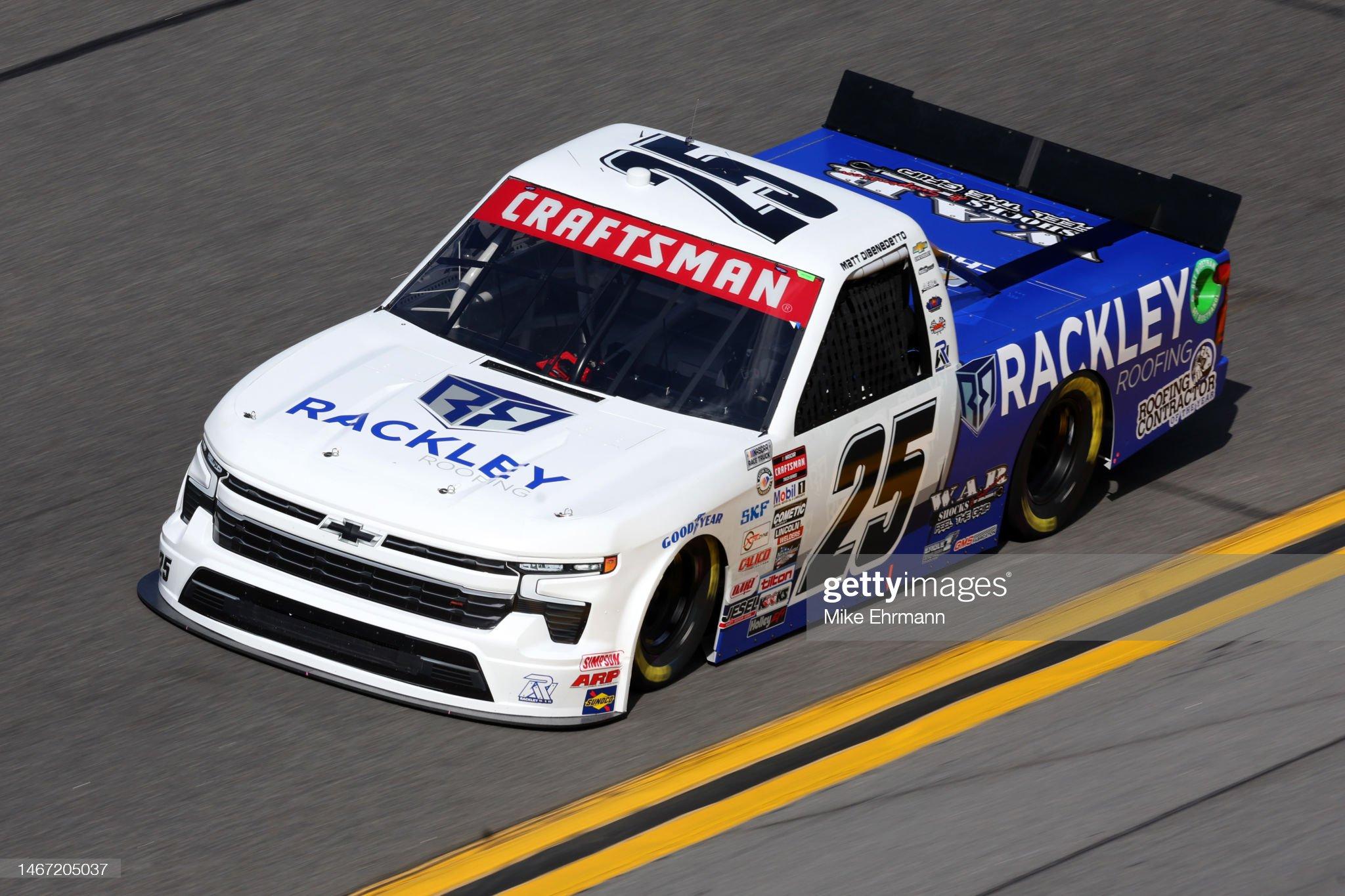 Matt Dibenedetto #25 Rackley Roofing 2023 NASCAR Craftsman Truck Series ...