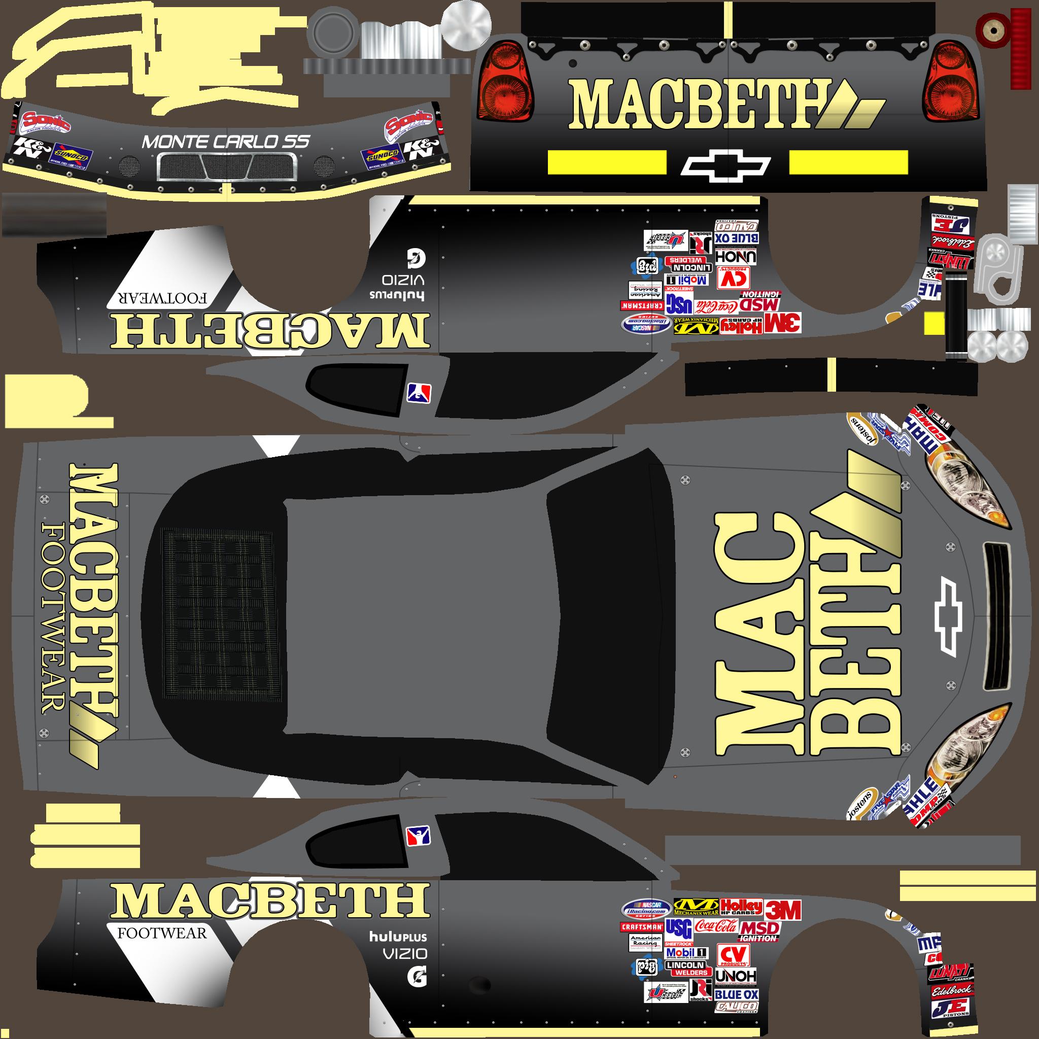 Macbeth Latemodel Chevrolet Monte Carlo SS by Kevin S. - Trading Paints