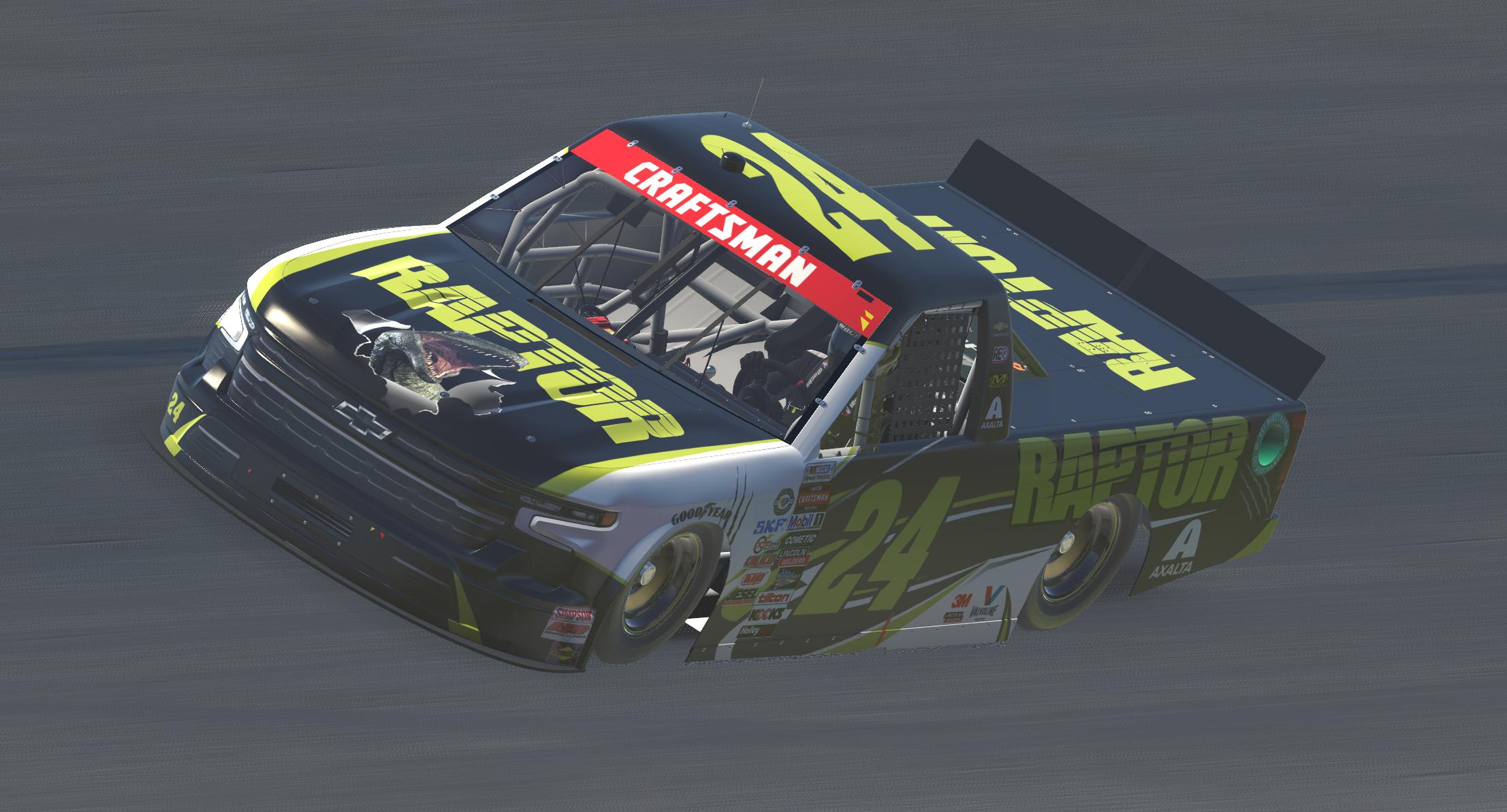 William Byron Raptor Paint Silverado Concept No Number by Steve J Cass ...