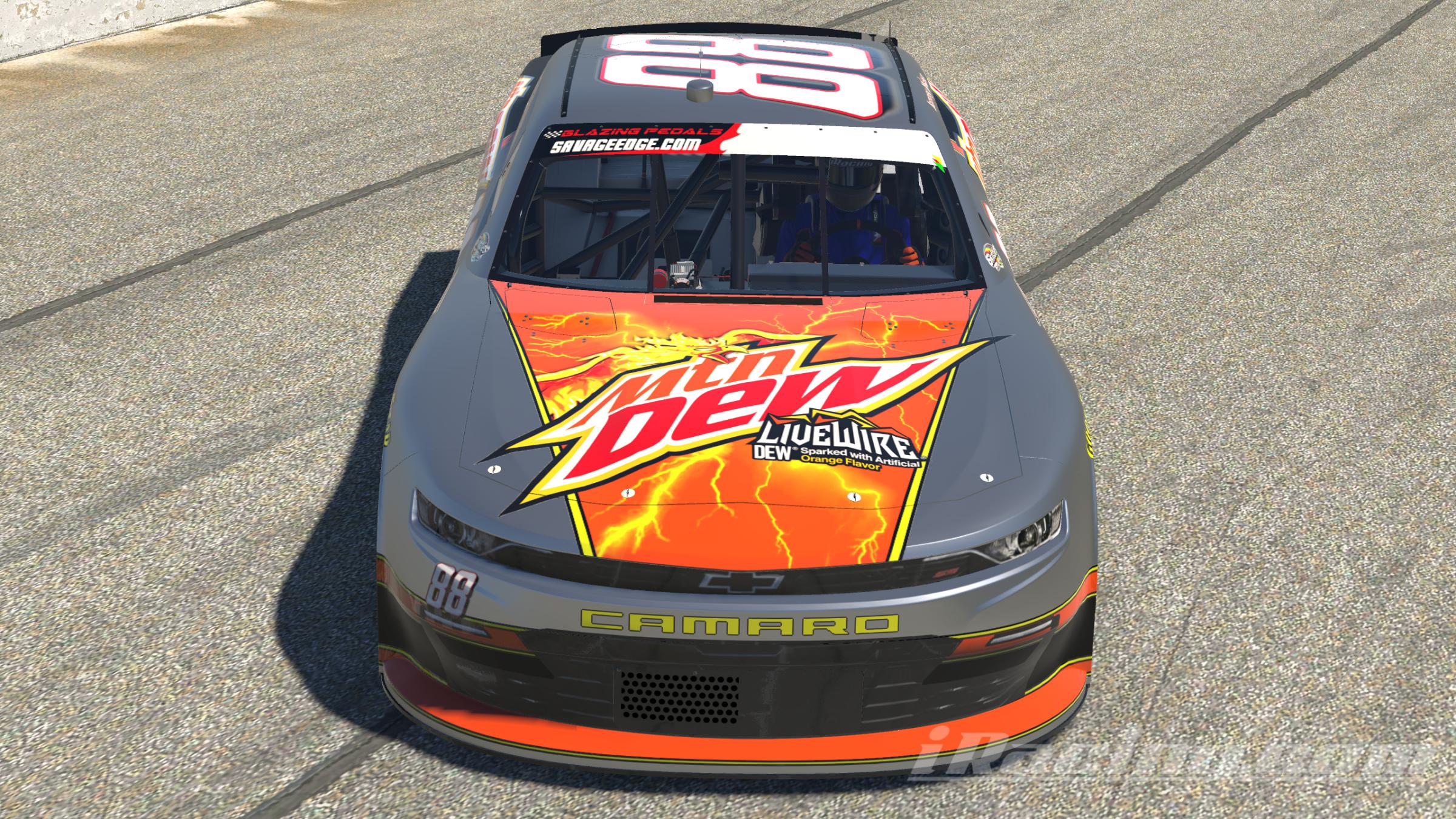 Live Wire Xfinity BPL Custom #88 by Corey Rutherford - Trading Paints