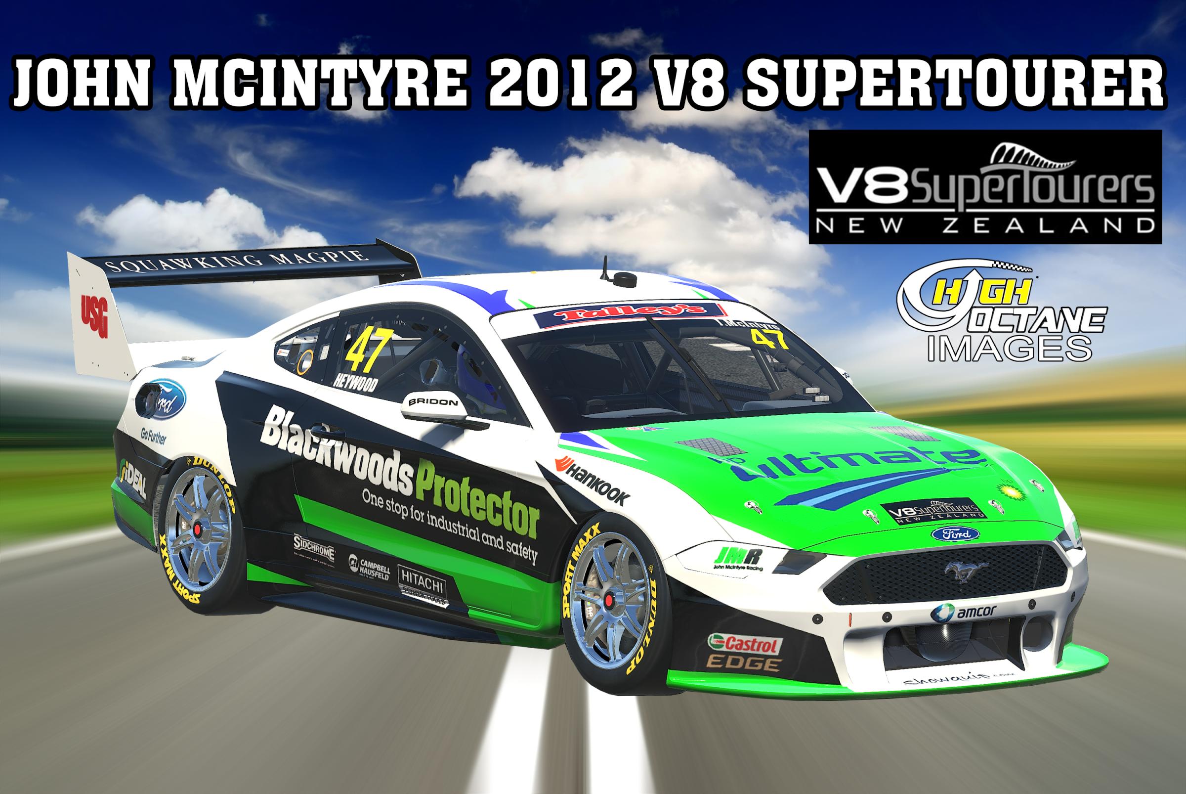 John McIntyre 2012 V8 Supertourer by Matt Heywood - Trading Paints