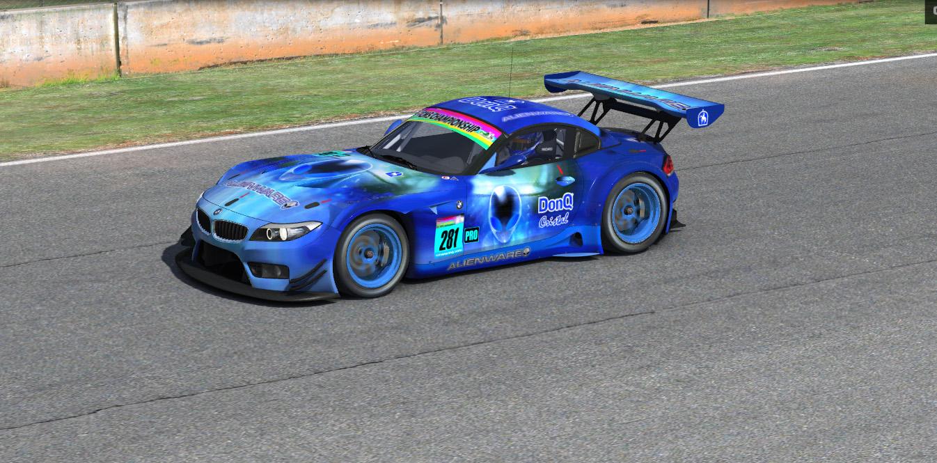 Alienware Nebula BMW Z4 by Warren McGary - Trading Paints