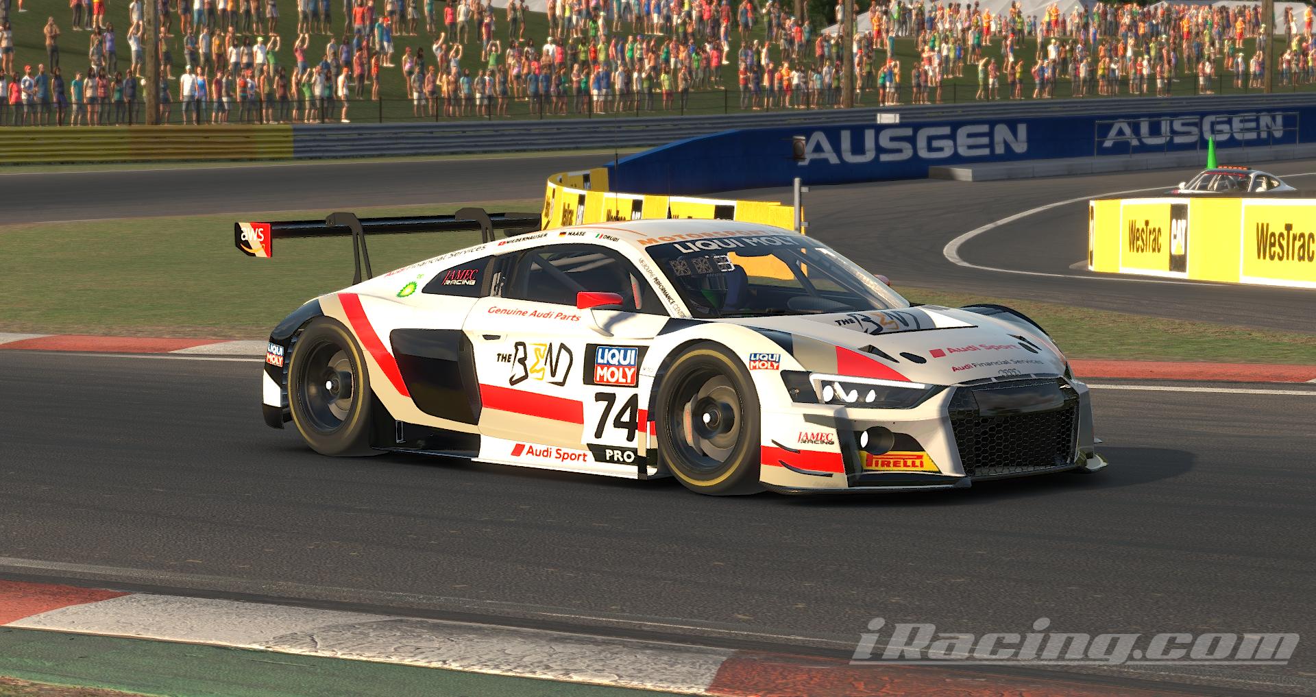 2023 Bathurst 12H Audi Sport 74 Pro by Tyler Newitt - Trading Paints