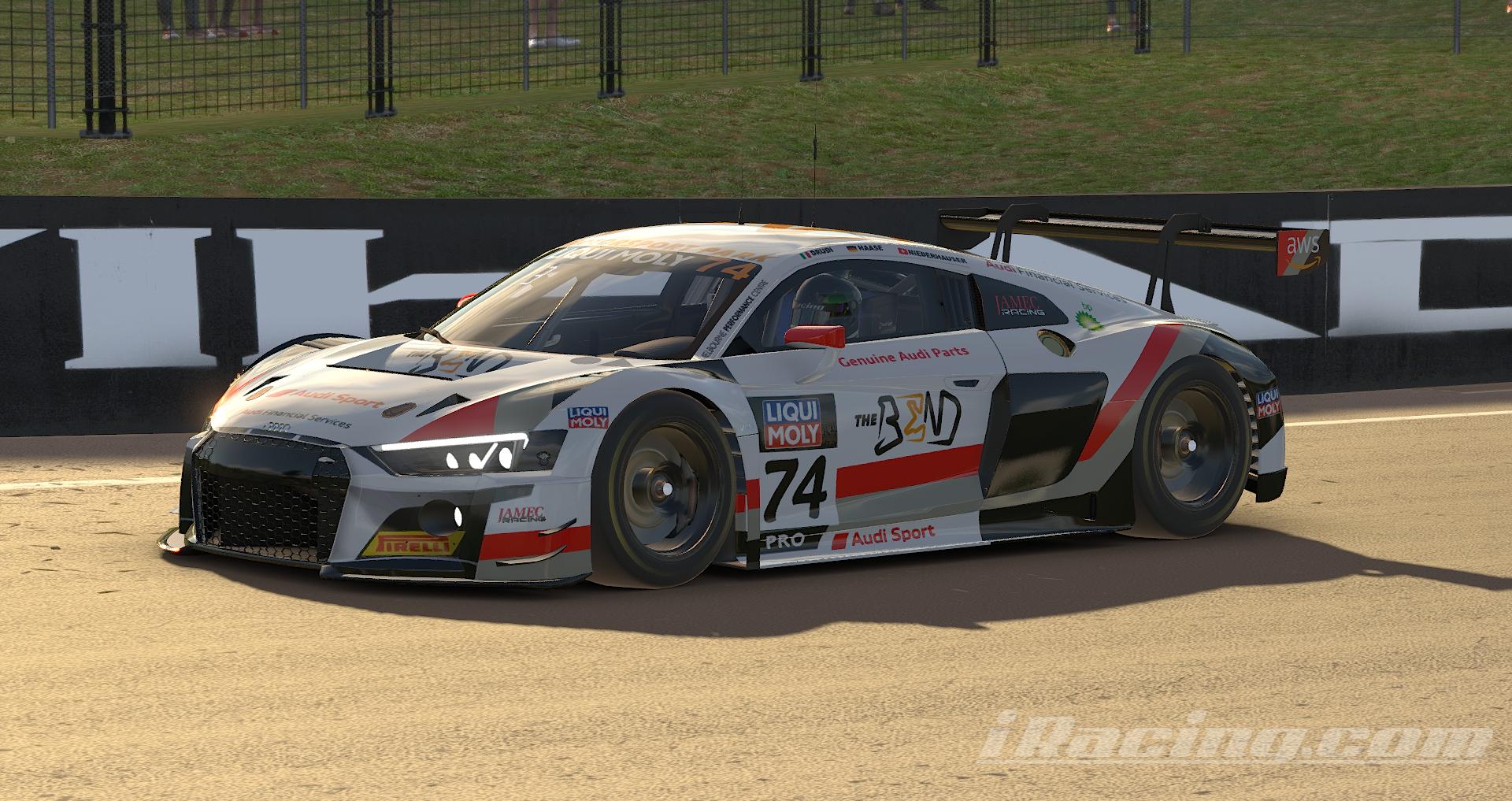 2023 Bathurst 12H Audi Sport 74 Pro by Tyler Newitt - Trading Paints