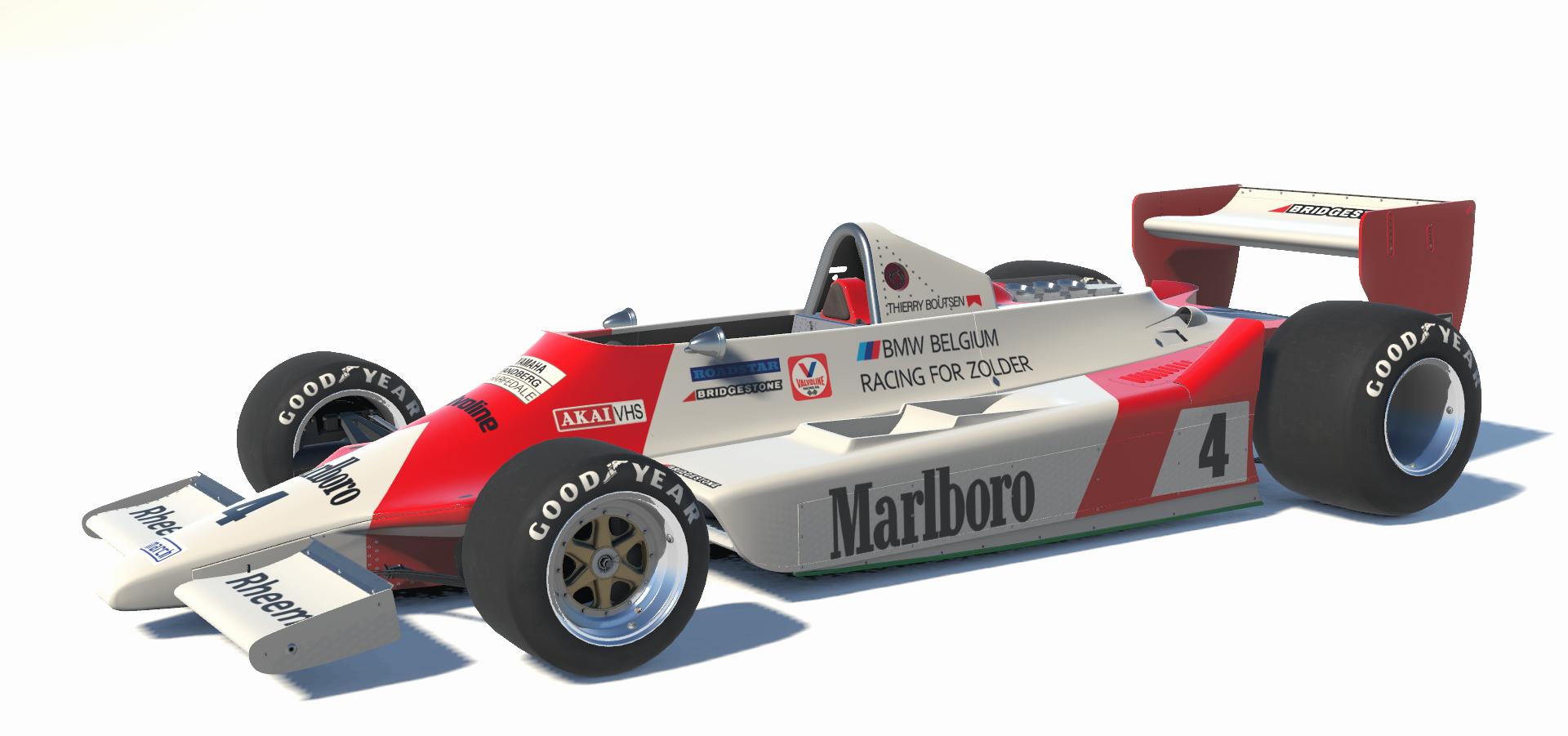 1981 F2 Marlboro Racing for Zolder by Juanmi Costa - Trading Paints