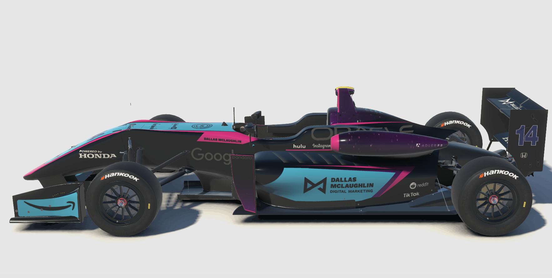 Digital Ad Tech Sponsorship Livery by Dallas Mclaughlin - Trading Paints