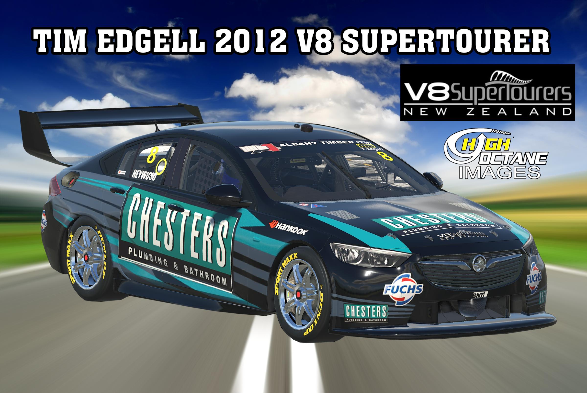 Tim Edgell 2012 V8 Supertourer by Matt Heywood - Trading Paints