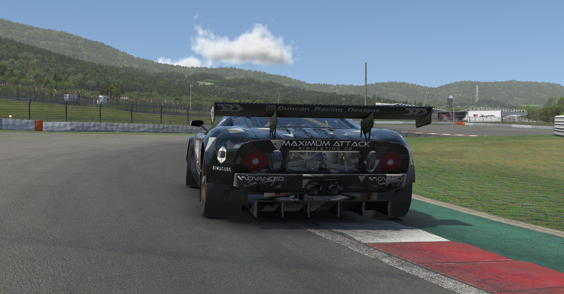 Maximum Attack Simulation Co - Black Ford GT3 DRD by Perry Duncan ...
