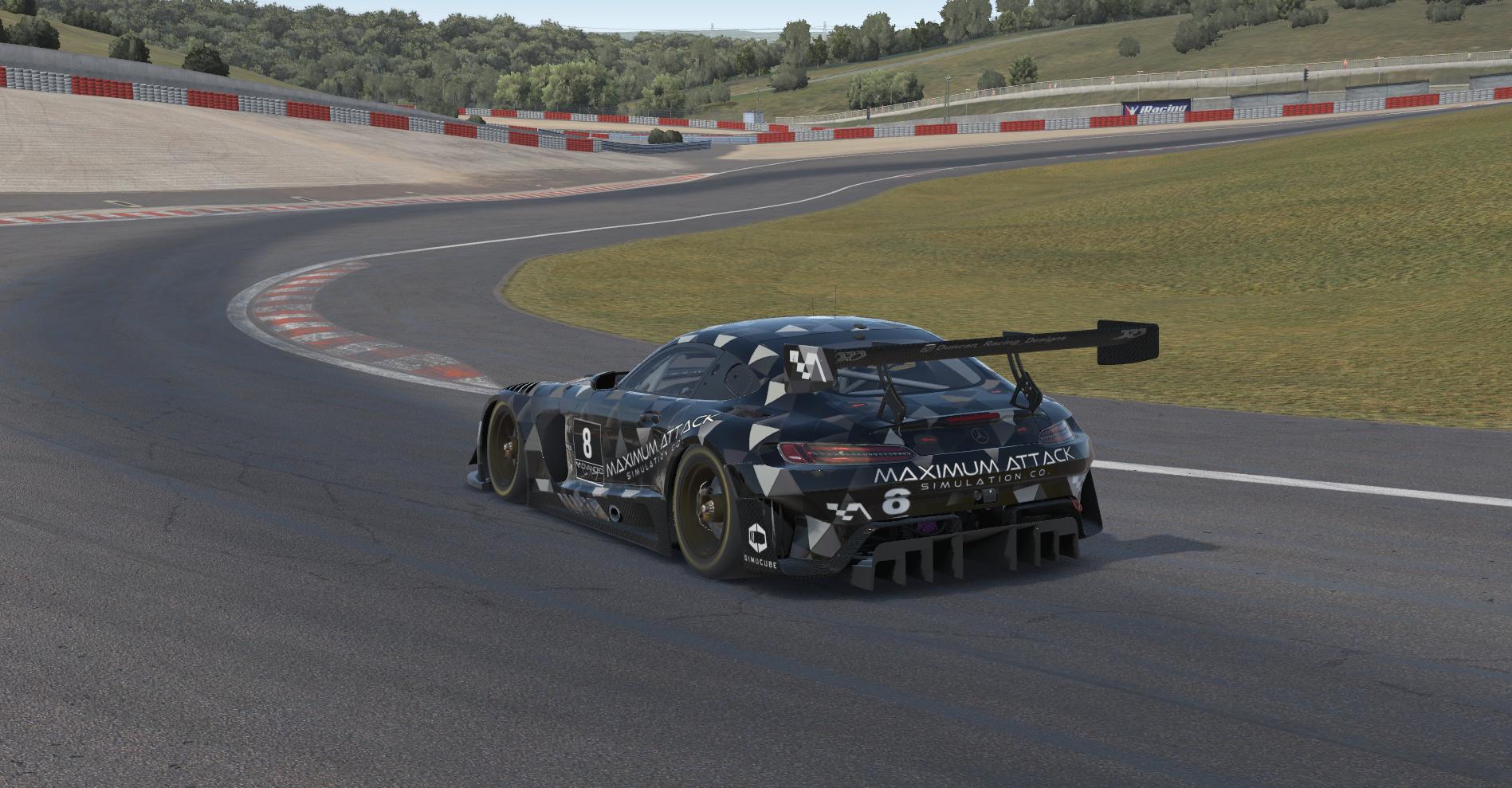 Maximum Attack Simulation Co - Black Mercedes GT3 DRD by Perry Duncan ...