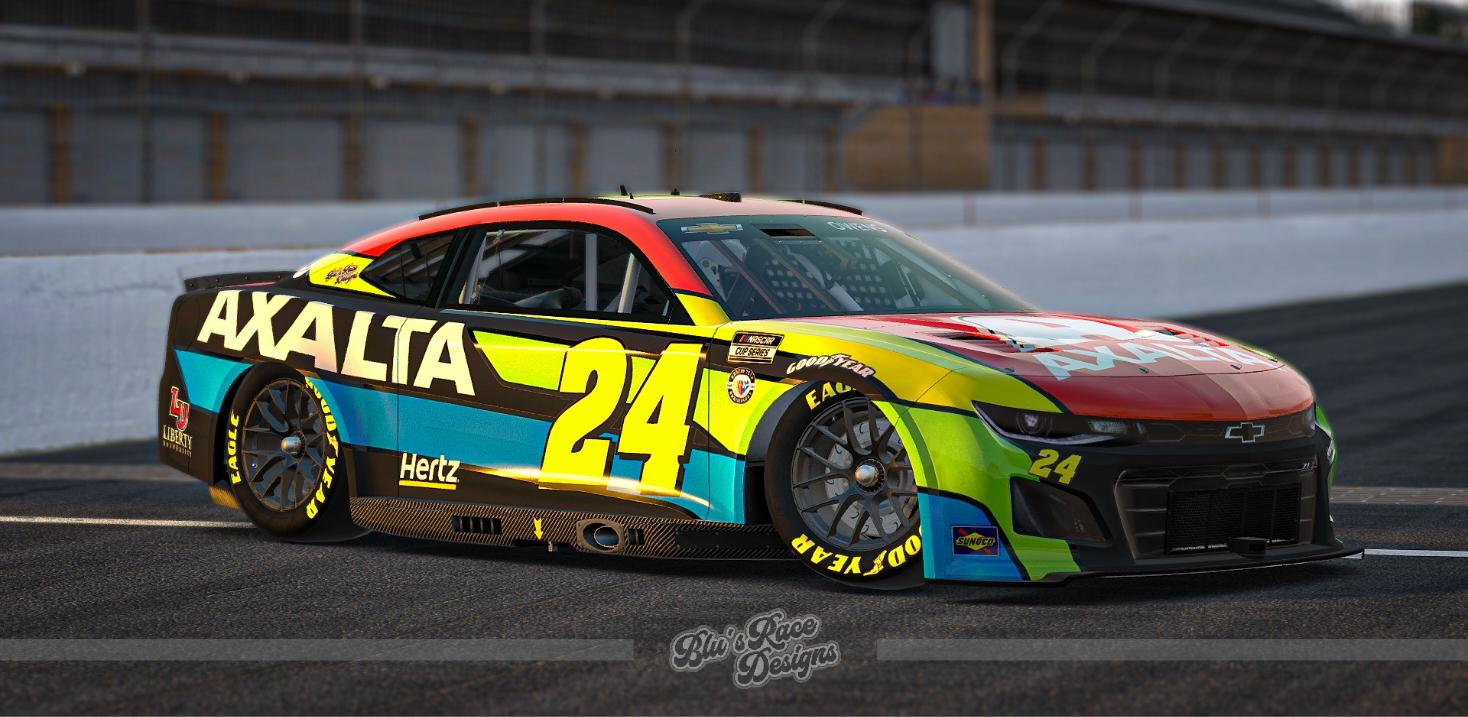 Byron Axalta Stripes #24 NG Camaro (No Num) by Noah O. - Trading Paints