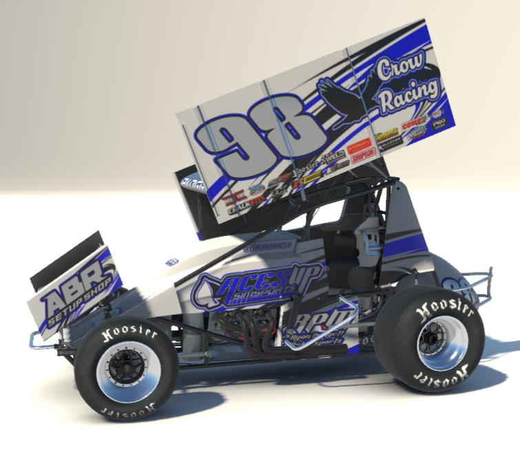 Ryan Padgett STR Sprint Car #98 by Josh Whiteman - Trading Paints