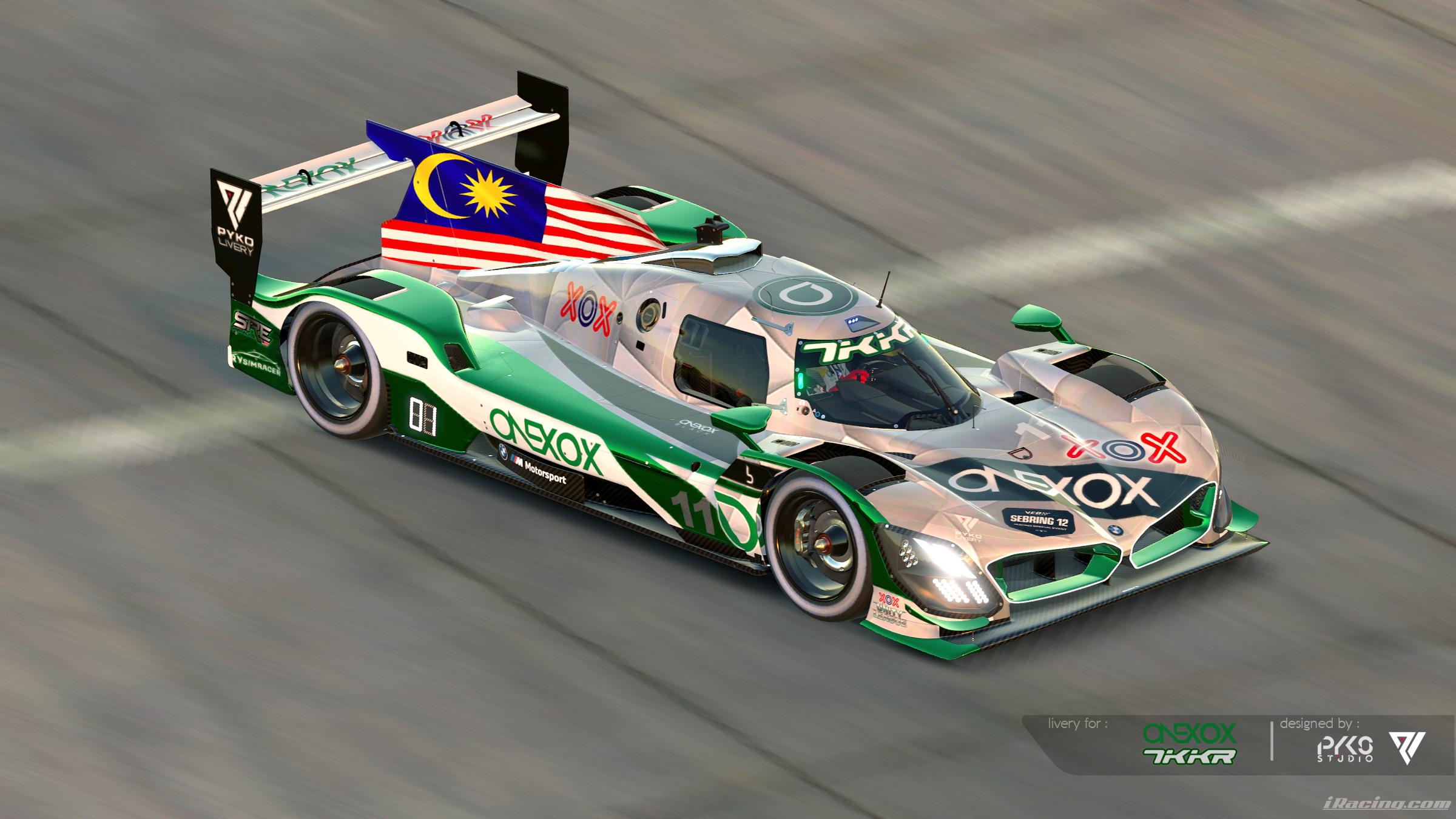 ONEXOX TKKR SEBRING 12H BMW LMDH by Syaiful Ariffin - Trading Paints