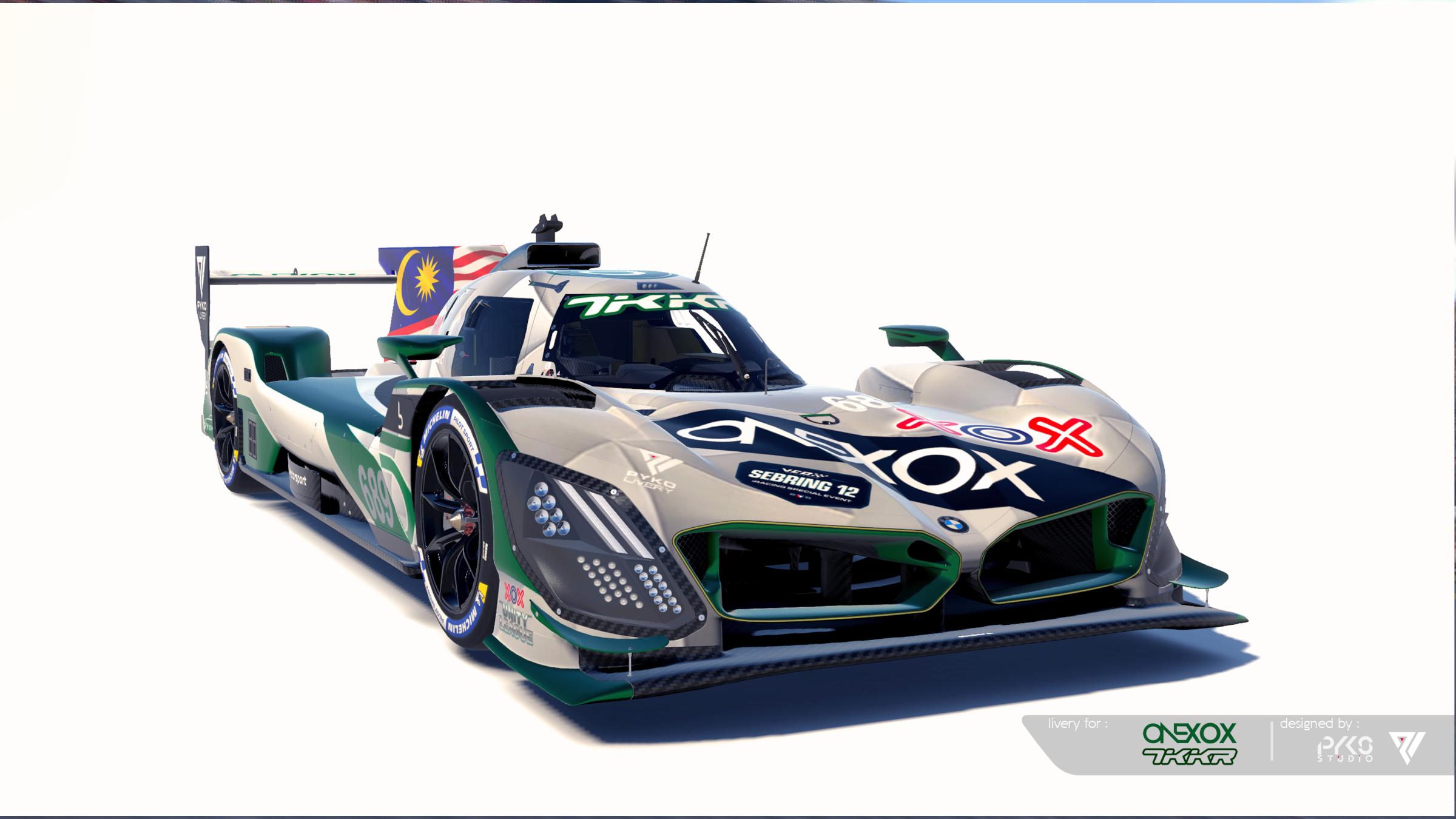 ONEXOX TKKR SEBRING 12H BMW LMDH by Syaiful Ariffin - Trading Paints