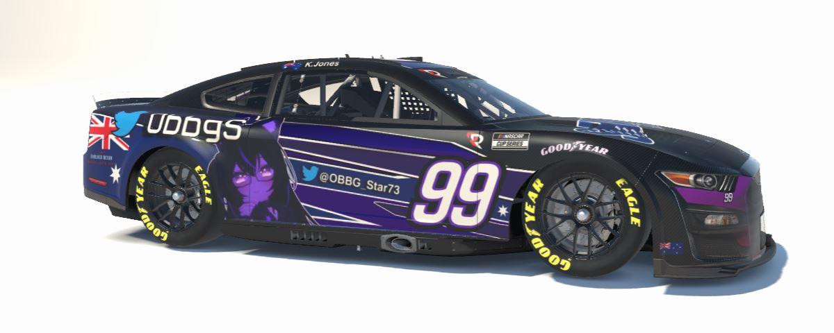 2023 Racing Revolution Star Mustang by Kynan Jones - Trading Paints