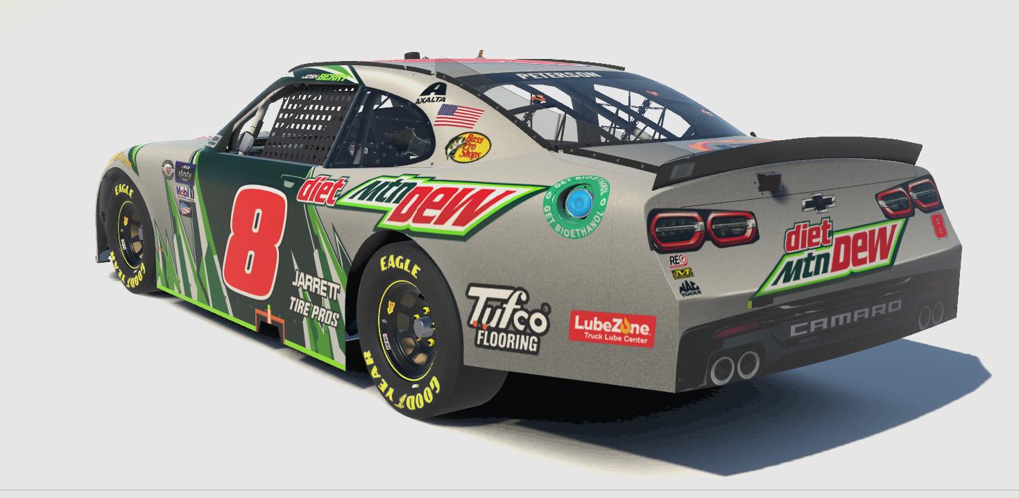 Josh Berry Diet Mountain Dew Dale Jr Throwback by Jon M Peterson ...